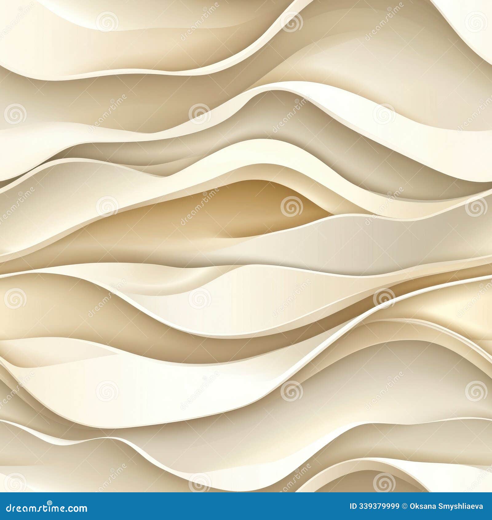 Elegant Beige Abstract Wave Pattern Background Design Stock Image ...