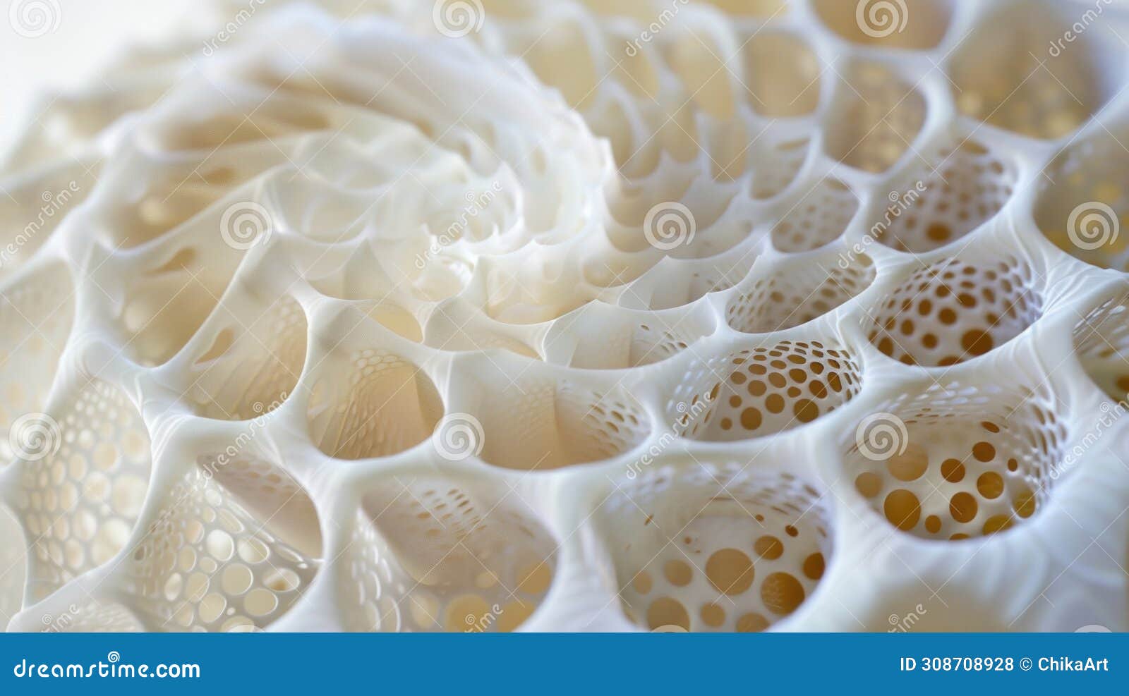 Elegant Biomorphic Design in Natural Light Stock Illustration ...