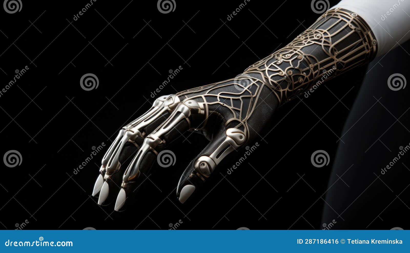 Elegant Bionic Arm Close Up. Imagine a Bionic Arm Prosthesis that ...