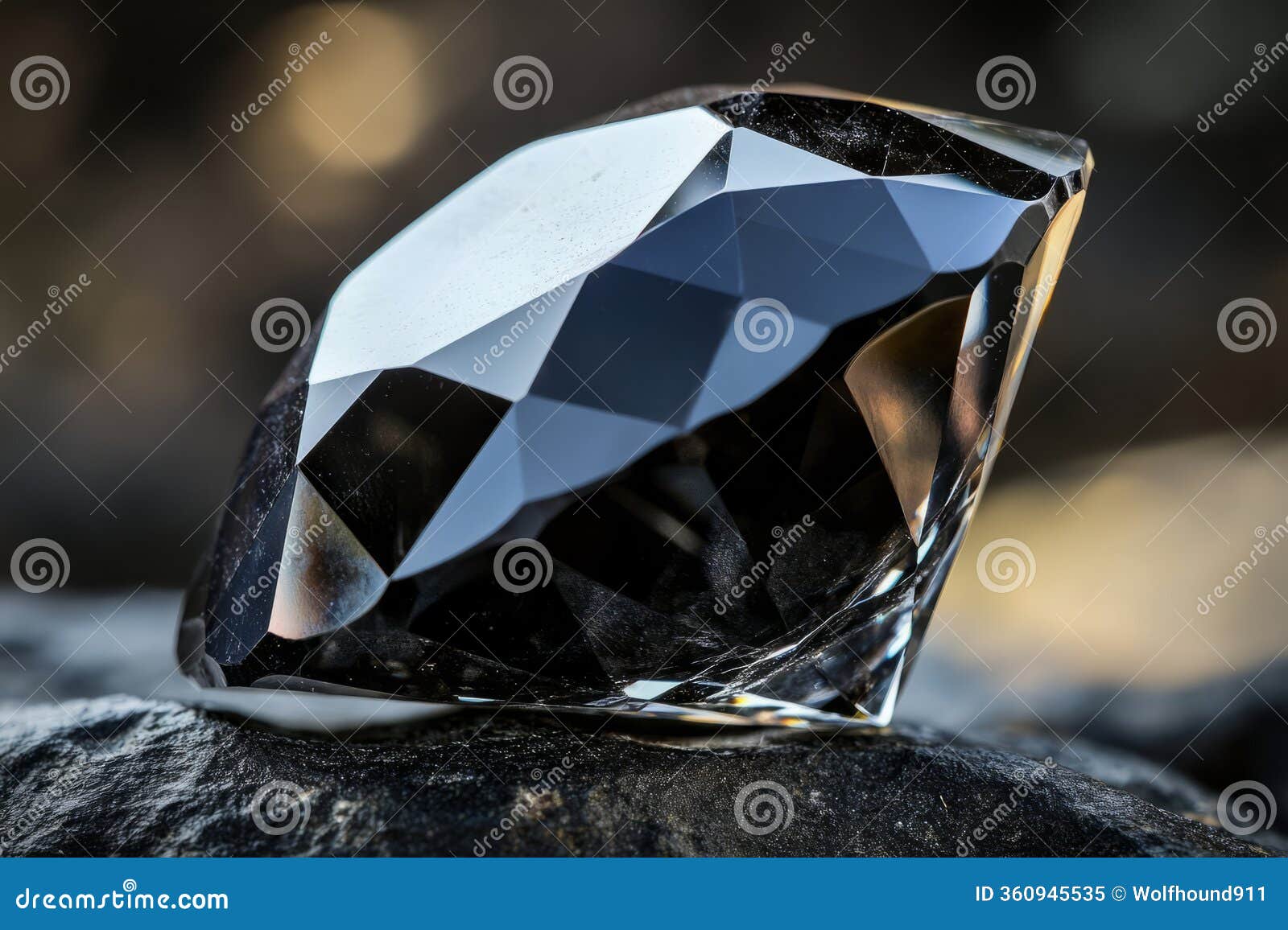 Elegant Black Diamond Texture, with Deep Faceted Surfaces Catching ...