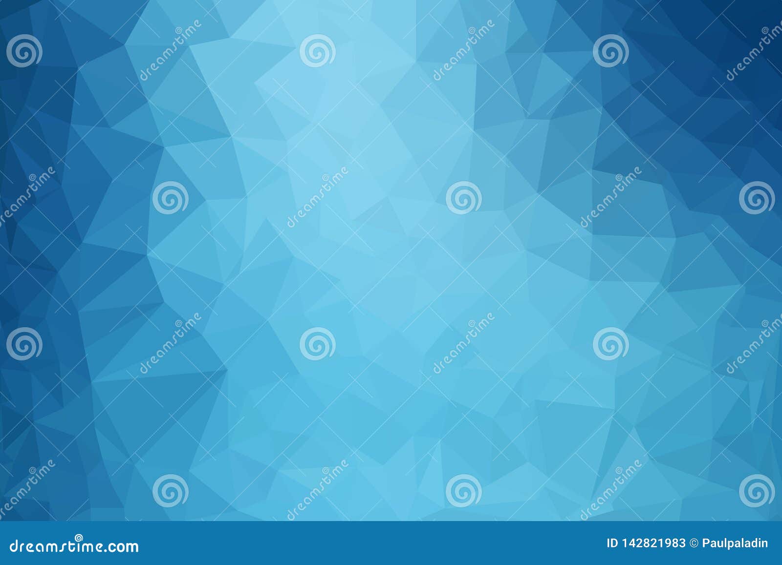 Elegant Blue Abstract Low Polygon Vector Background Stock Vector ...