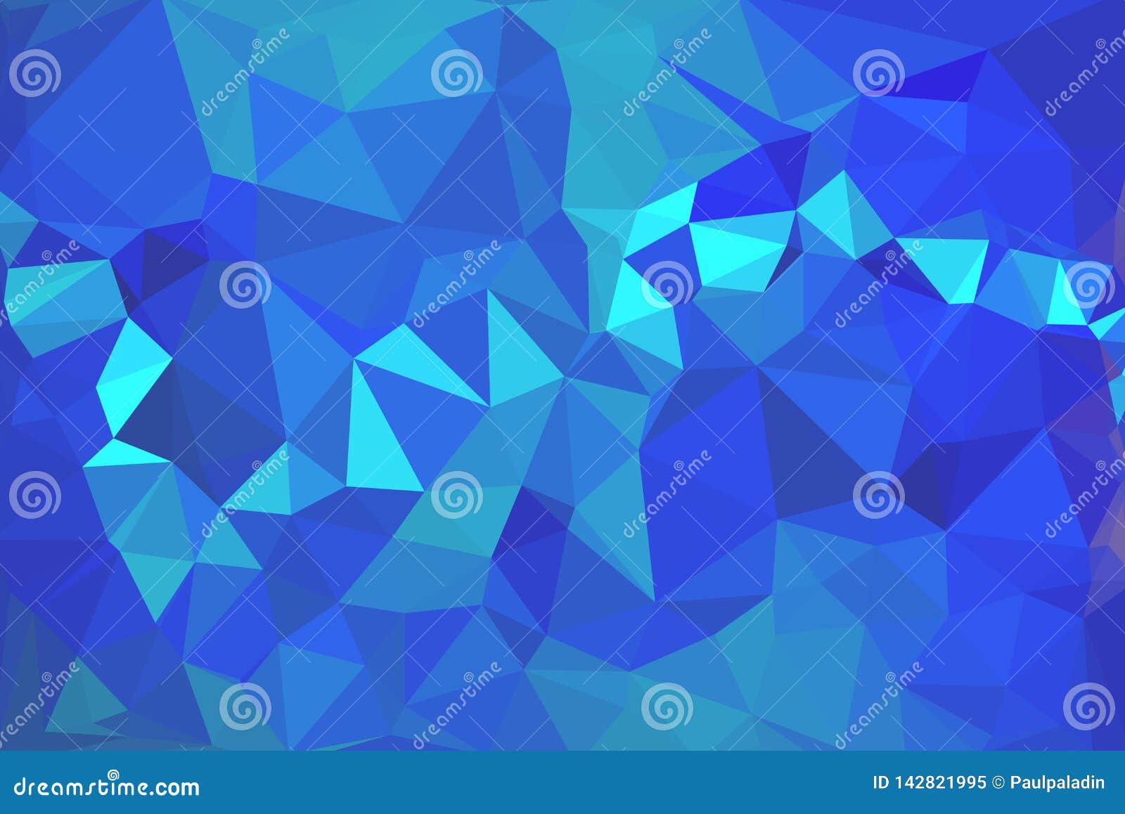 Elegant Blue Abstract Polygon Vector Background Stock Vector ...