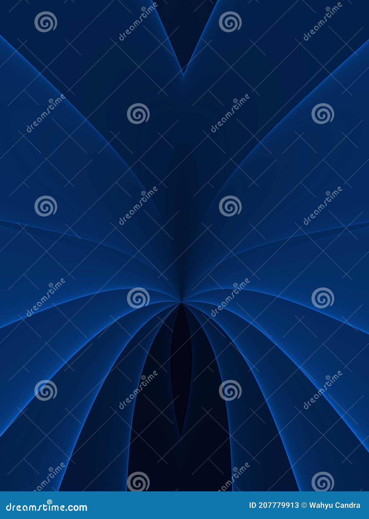 Elegant Blue Background with Realistic Shadow Effect, Abstract ...