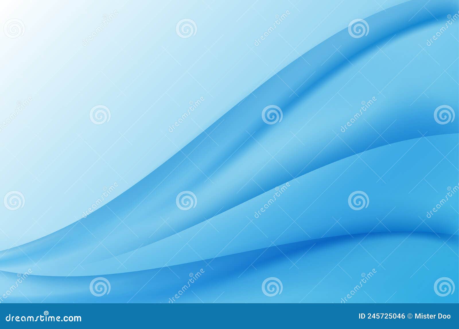 Elegant Blue Wave Abstract Vector Background. Abstract Blue Wave ...