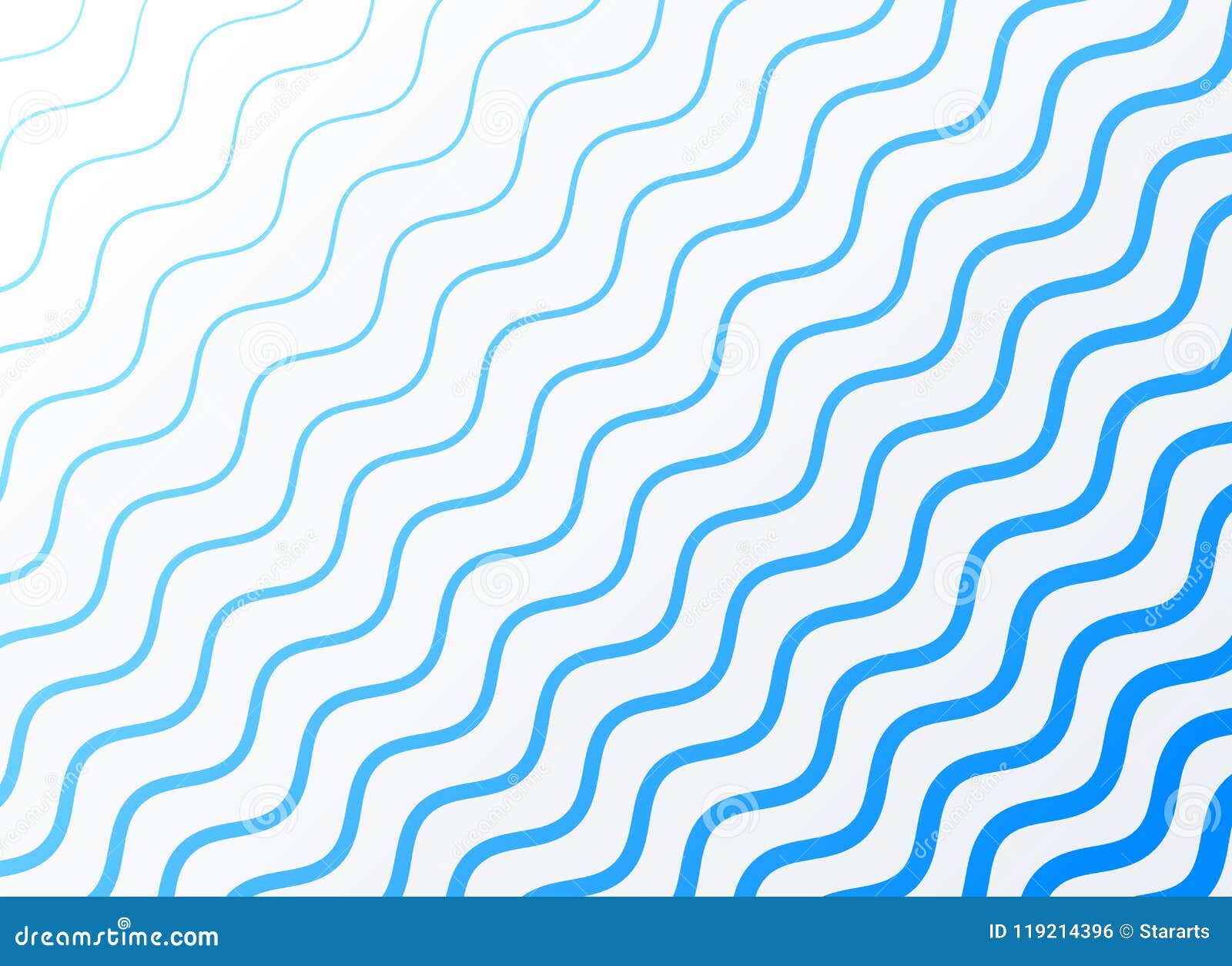 Elegant Blue Wavy Pattern Background Stock Vector - Illustration of ...