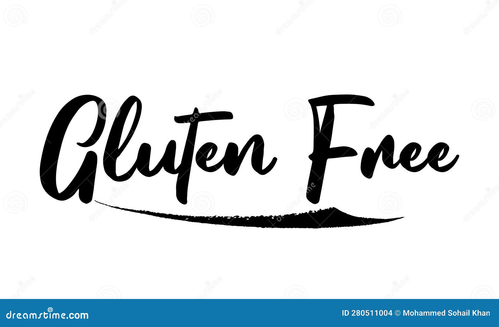Gluten Free Elegant Bold Typography Lettering Text Vector Design Quote ... Gluten Free Elegant Bold Typography Lettering Text Vector Design Quote ...
