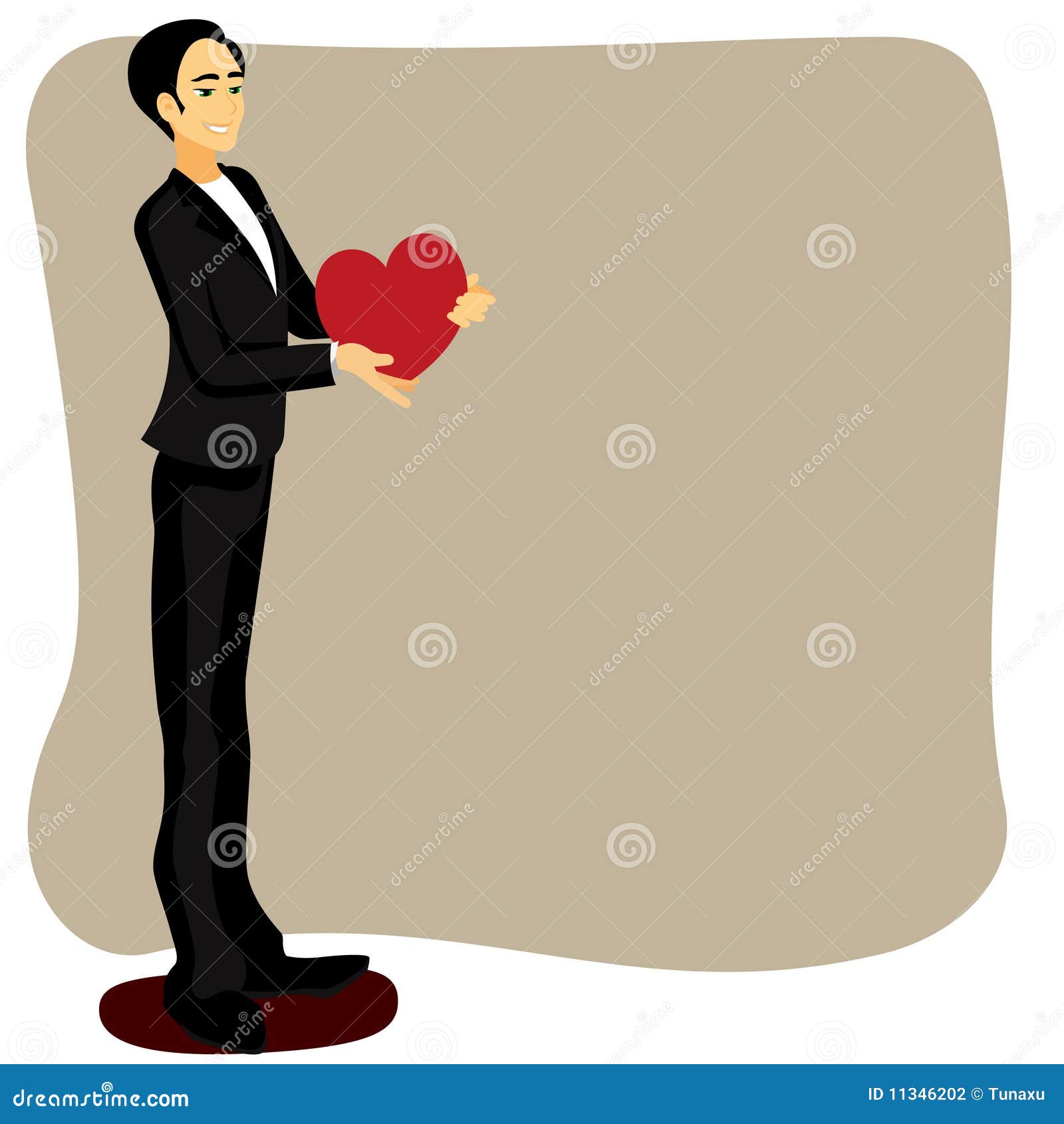 Elegant boy stock vector. Illustration of creative, sign - 11346202