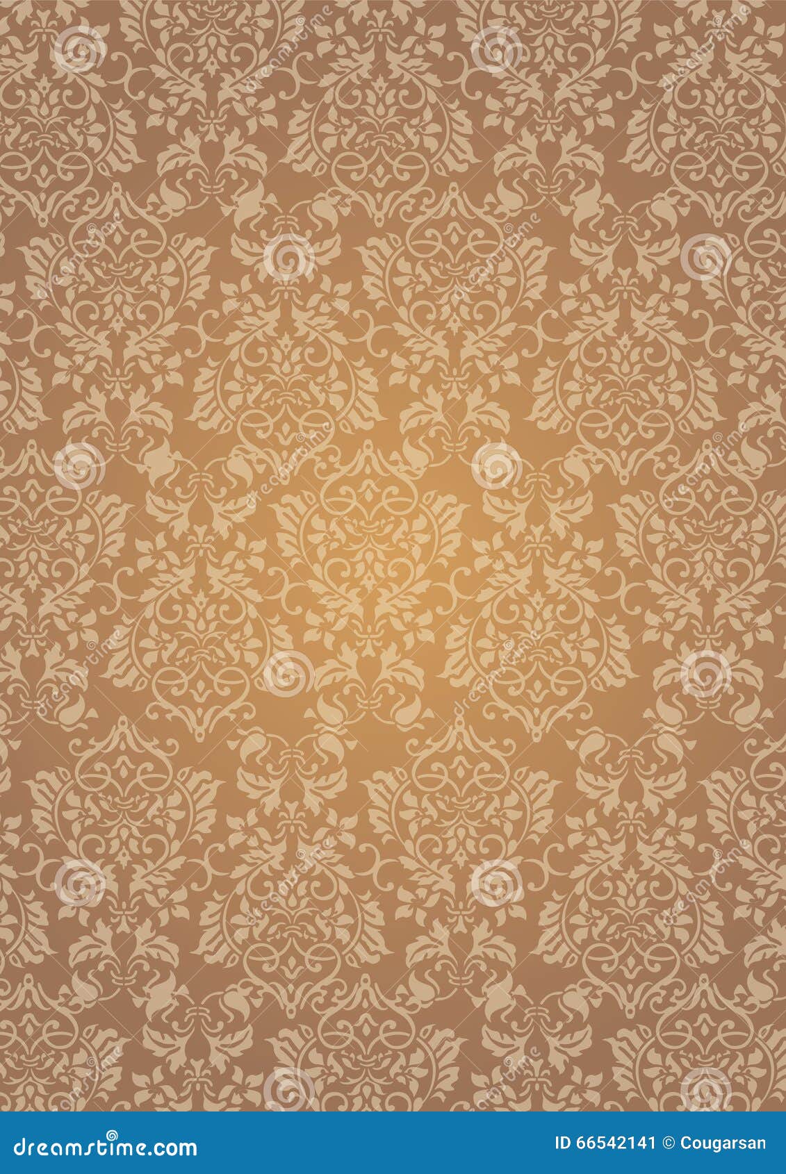 Elegant Brown Flowers Pattern Textured Wallpaper Background Stock ...