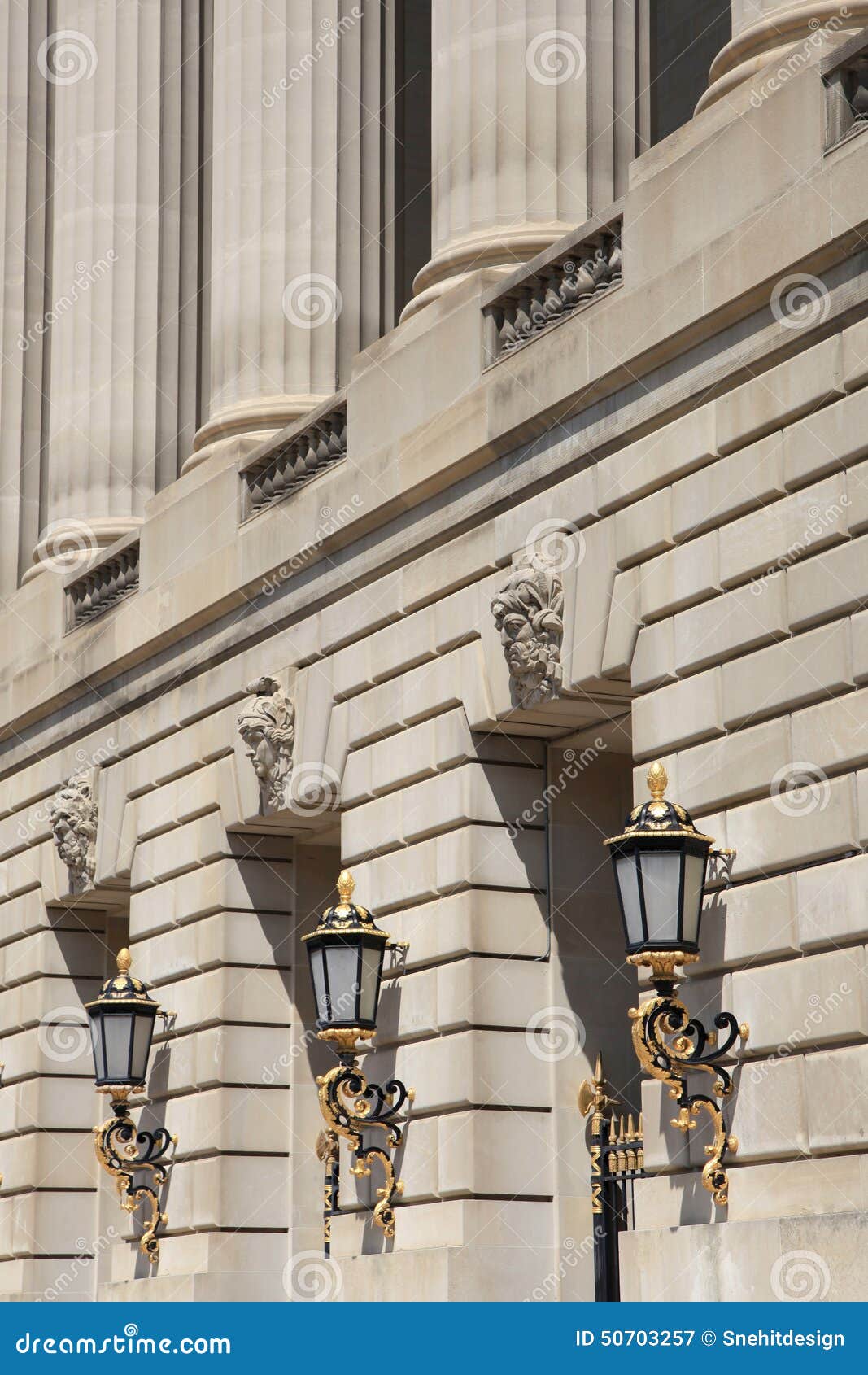 Elegant Building Architecture Stock Image - Image of decoration, soft ...