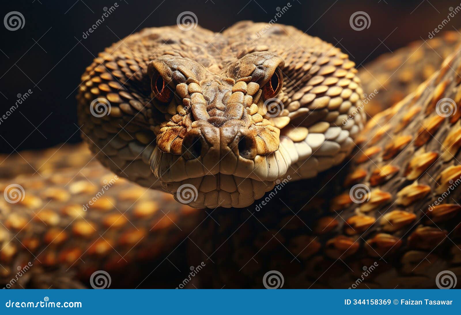 Snake Silhouette Black And White Sketch On A White Background ...