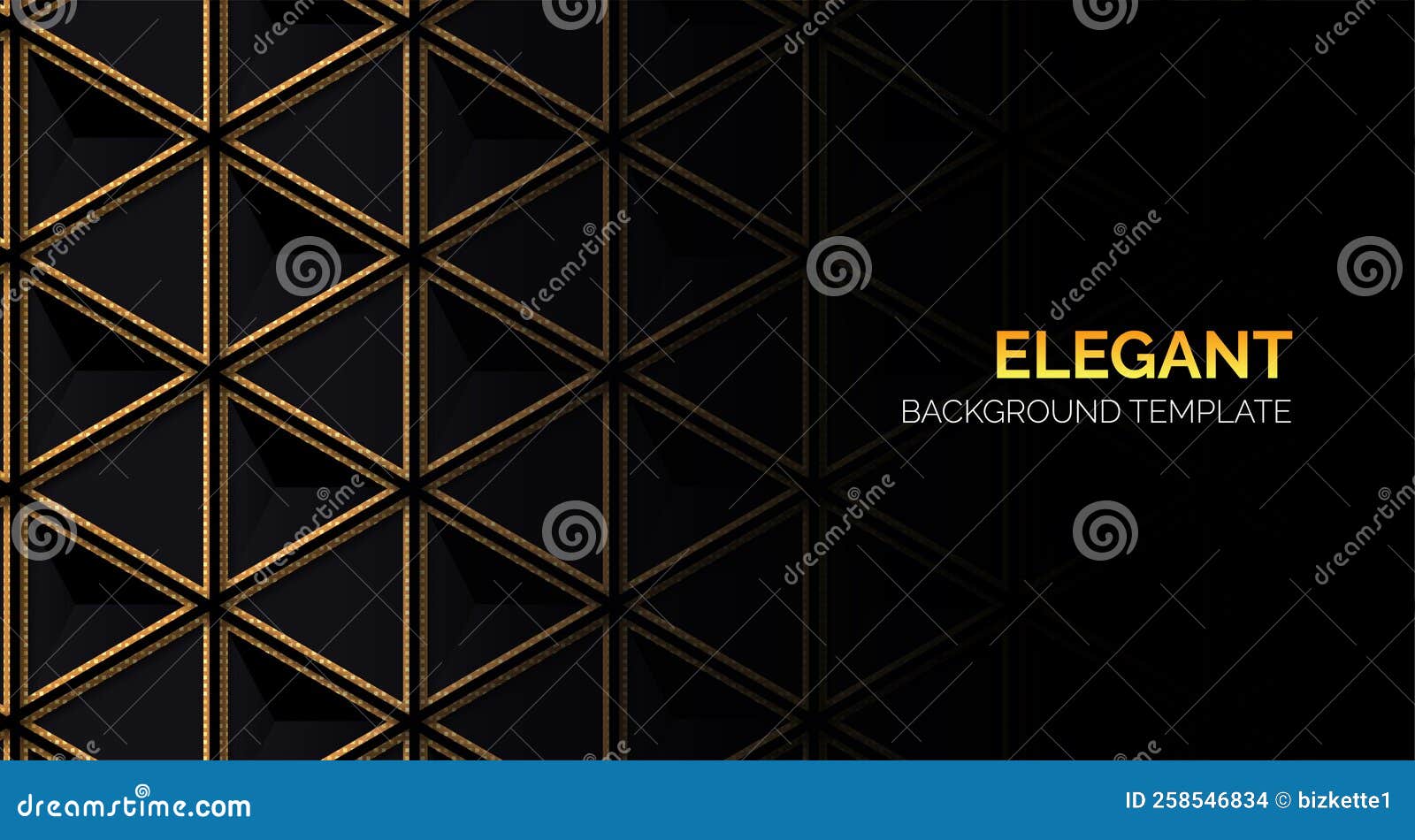 Elegant Business Background with Golden Dots Pattern Vector Design ...