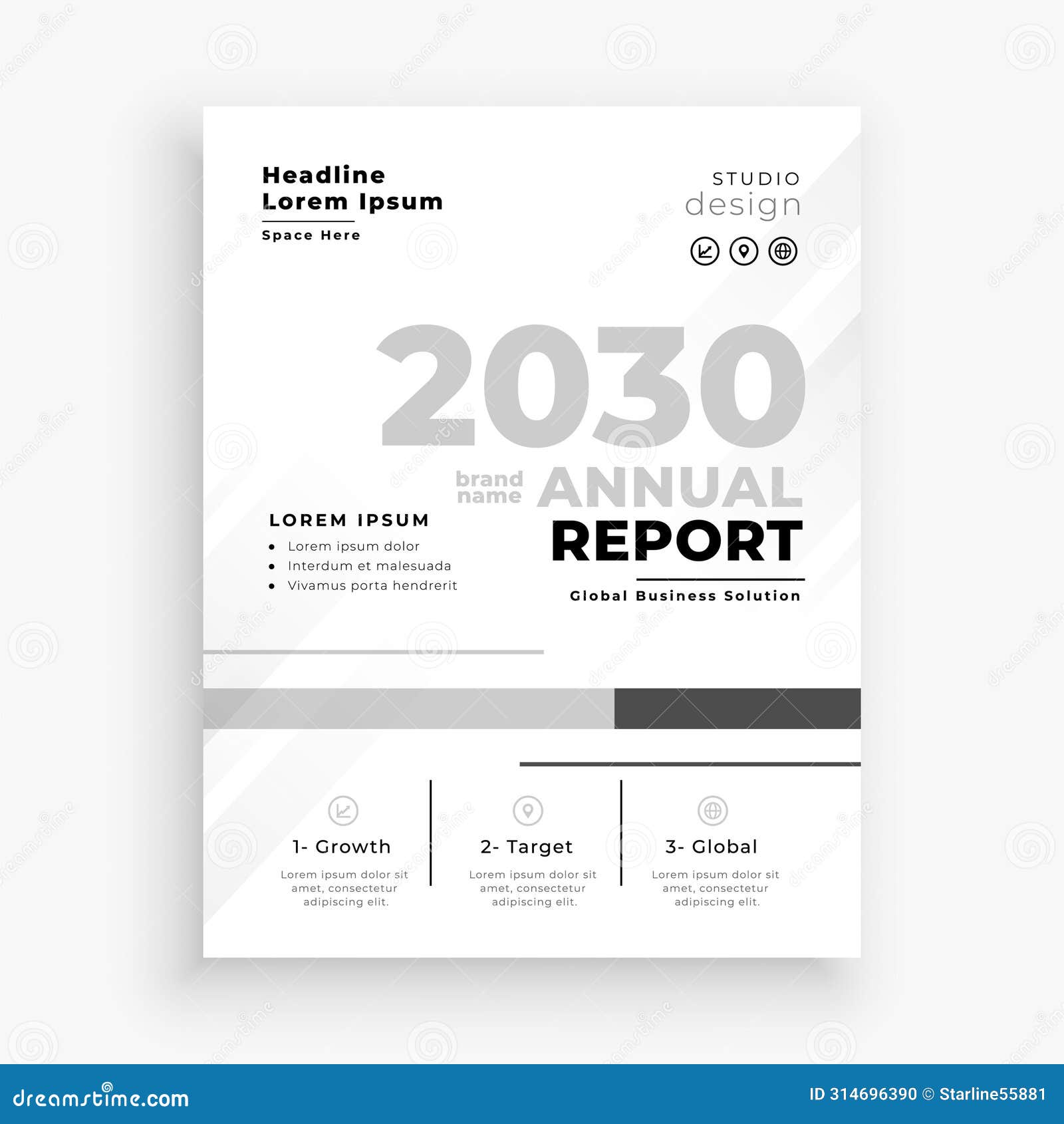 Elegant Business Yearly Report Flyer for Presenting Company Data Stock ... Elegant Business Yearly Report Flyer for Presenting Company Data Stock ...