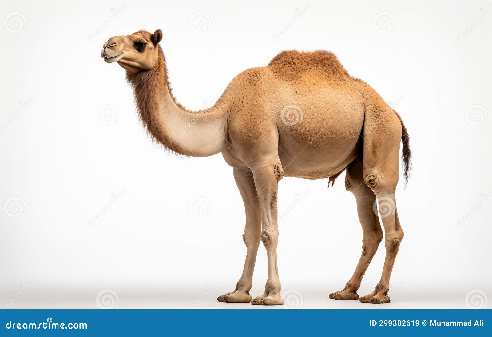 Camel On White Background: Magali Villeneuve Style Uhd Painted ...