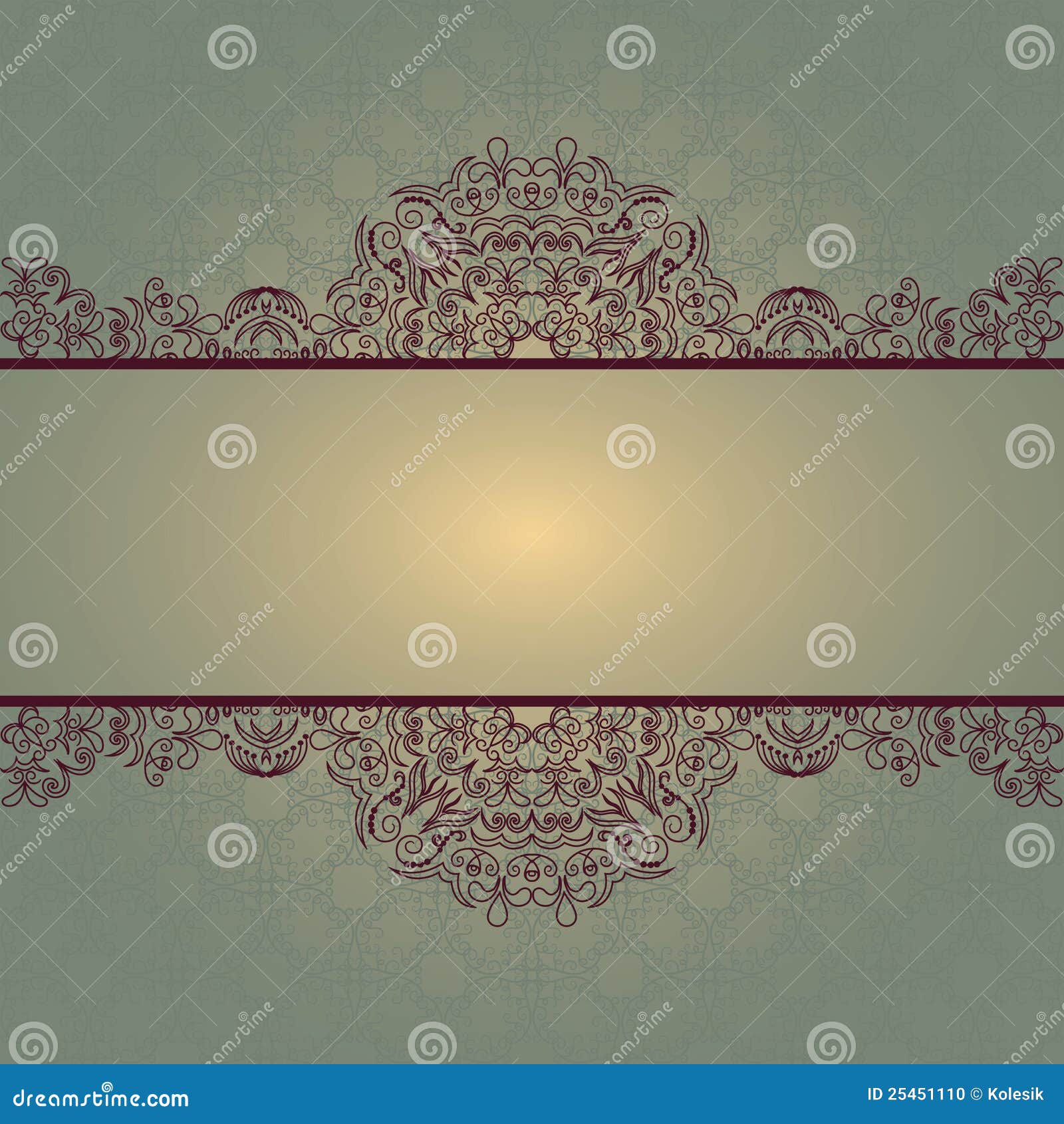 Elegant card stock vector. Illustration of decorative - 25451110