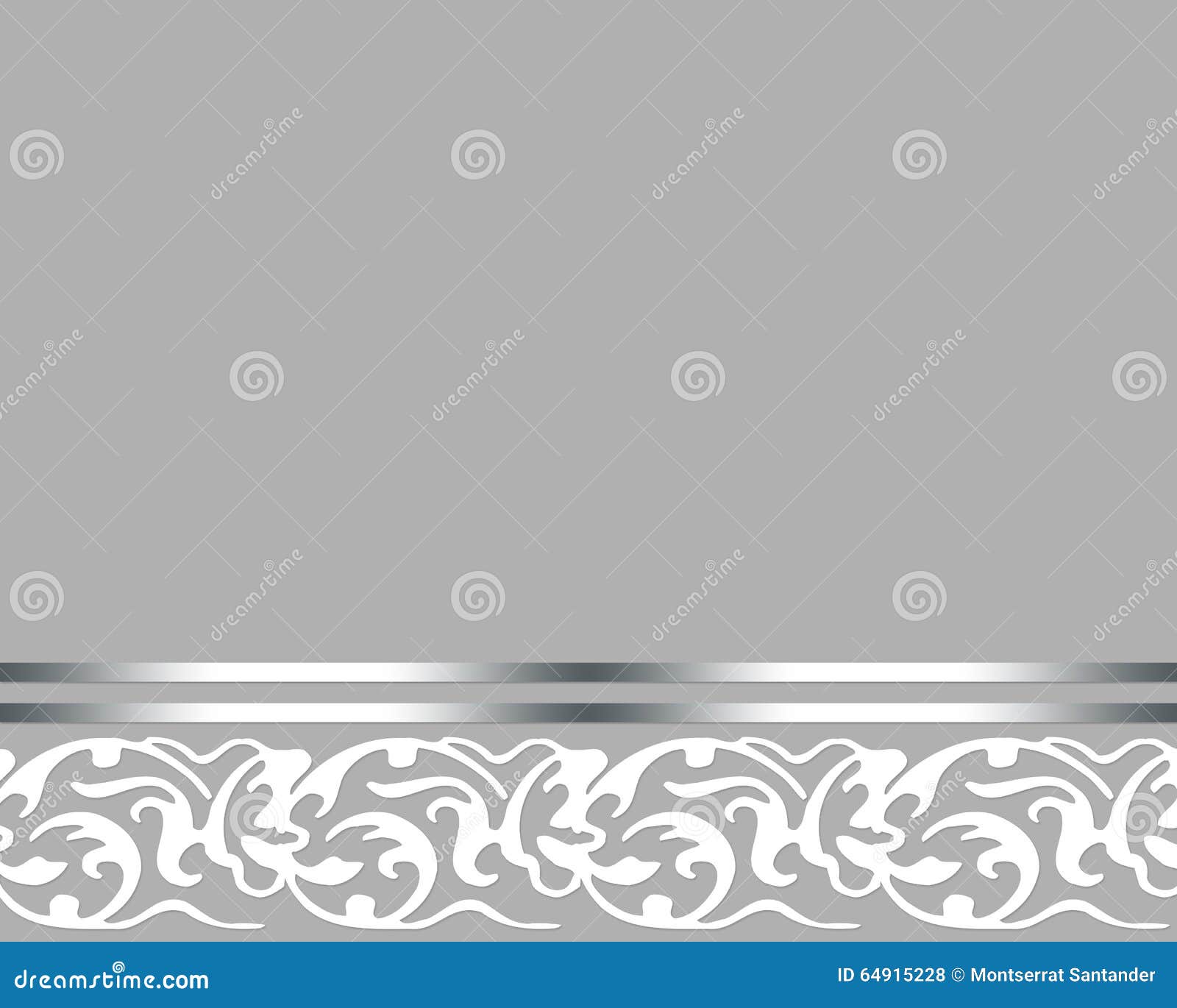 Silver Wedding Borders