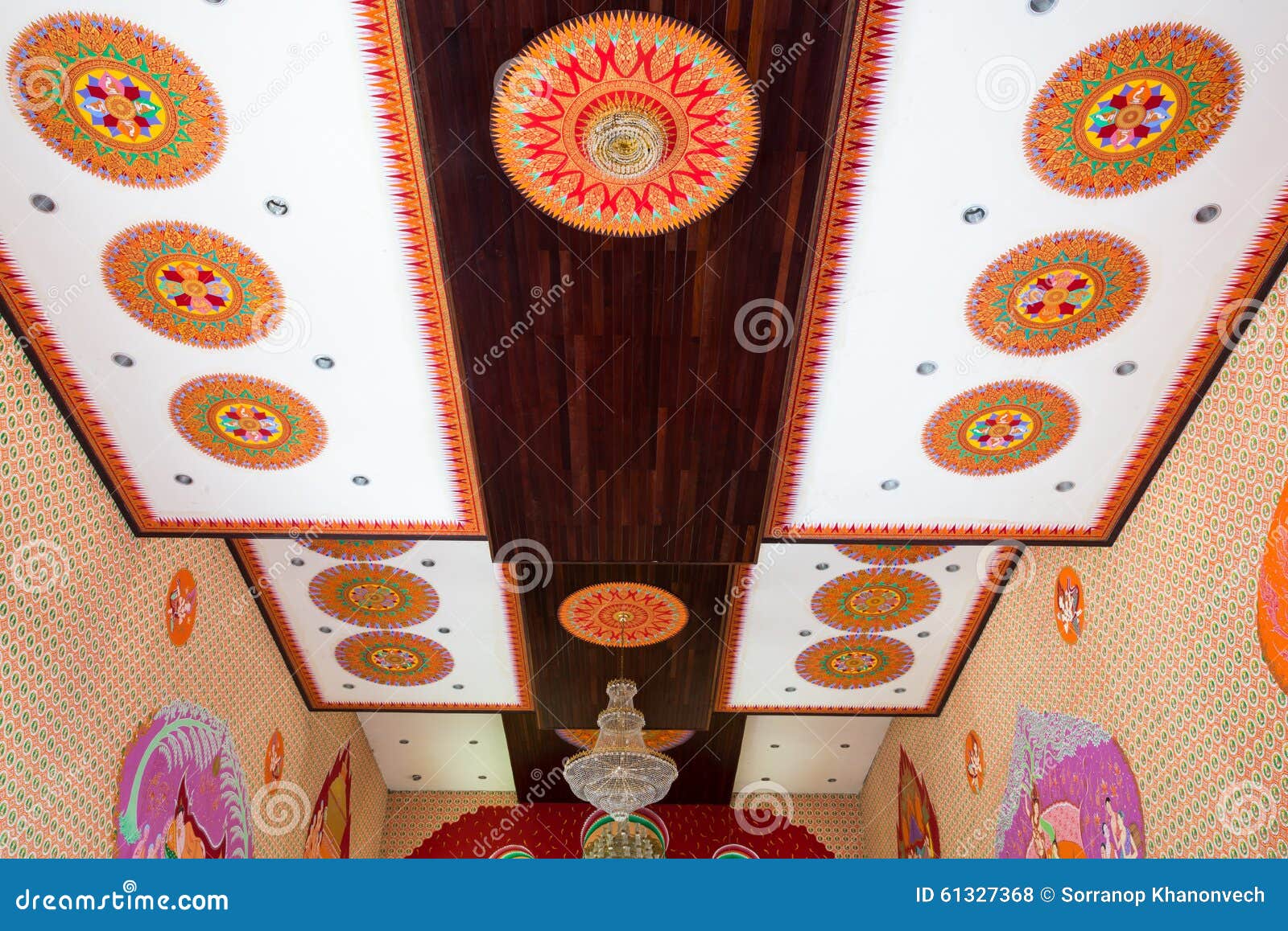 Elegant ceilings stock photo. Image of design, antique - 61327368