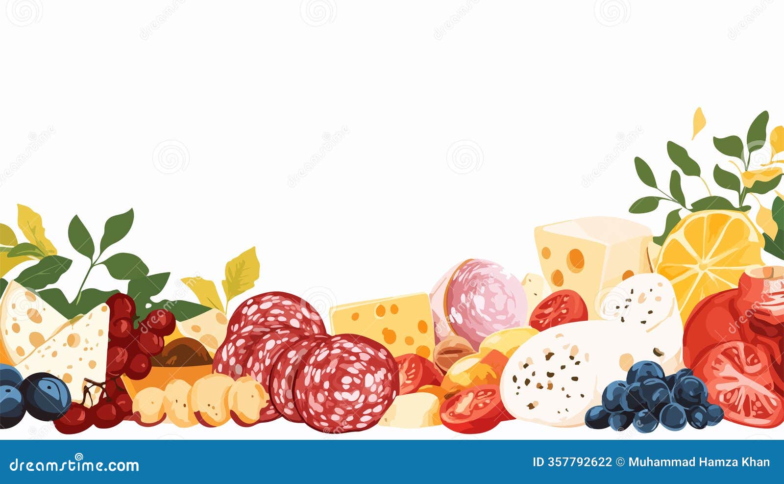 Elegant Cheese and Vine Minimalist Horizontal Rectangle Setting Stock ...