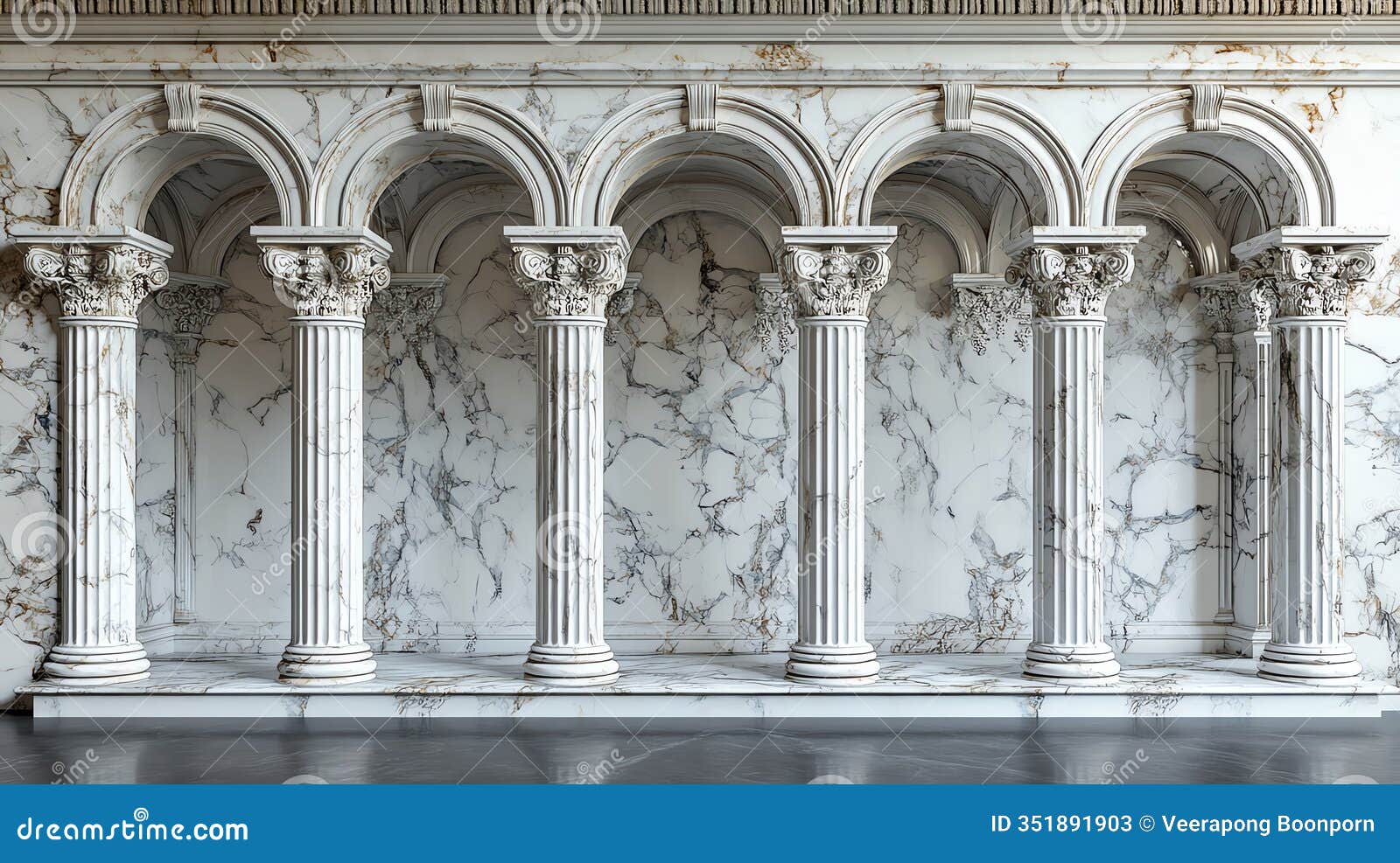 A Grand Architectural Exterior Rendering Of A Luxury Hotel, Embracing ...