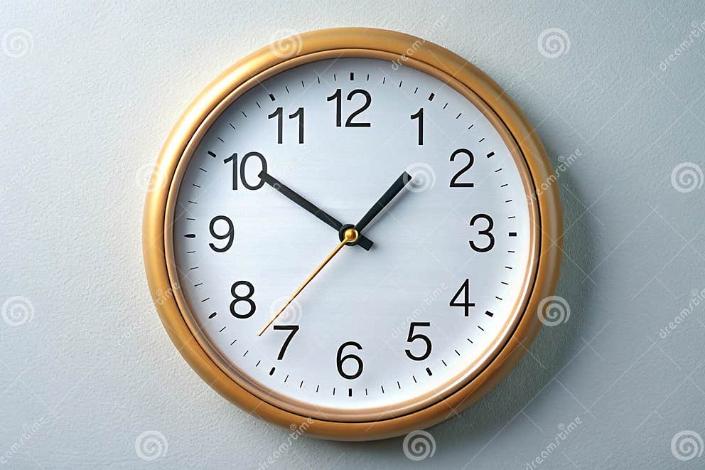 Elegant Clock Design Emphasizing 2025, Capturing the Essence of Time, Modernity, and Future ...