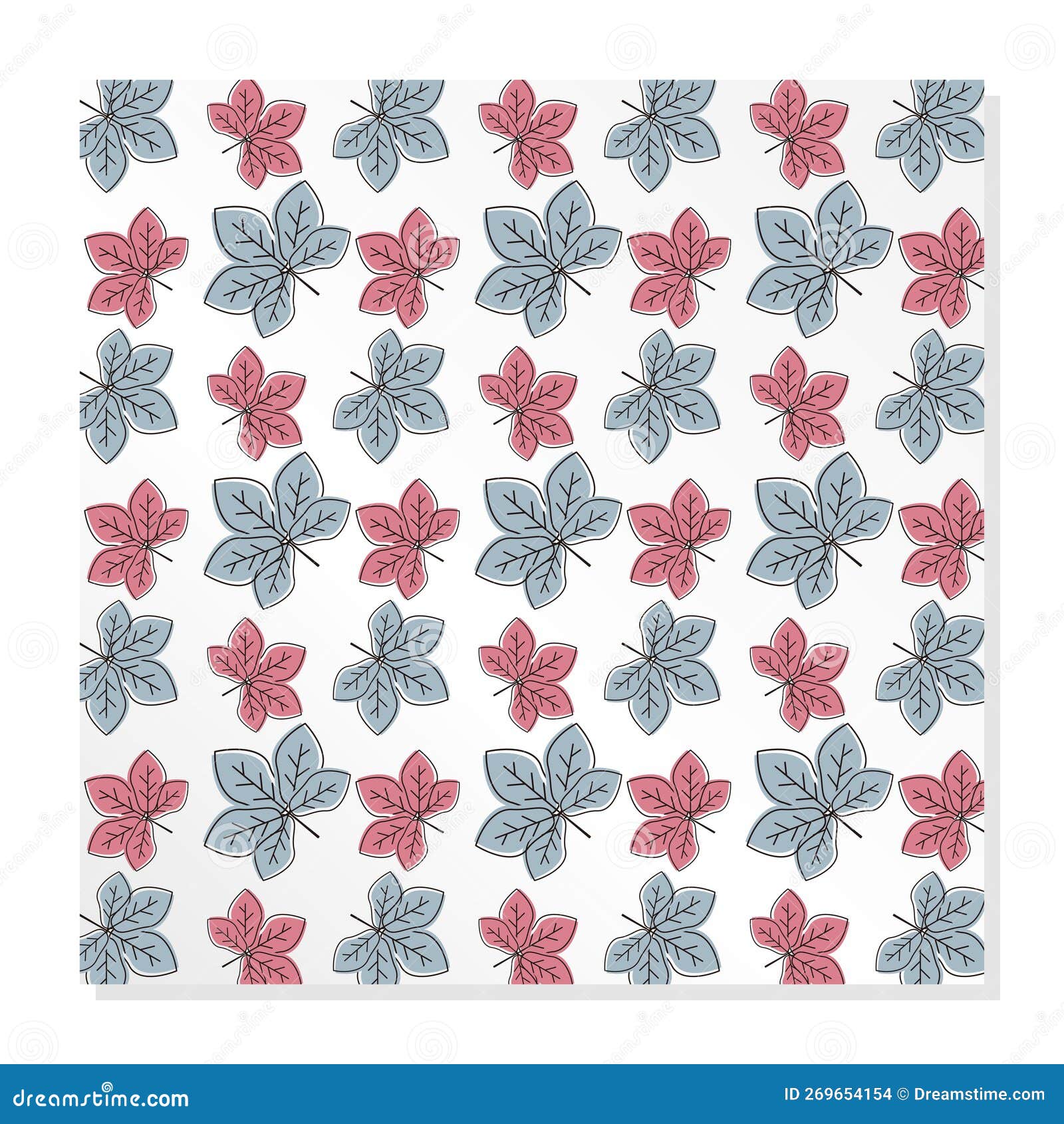 Elegant Color Leaf Pattern, Geometric Design for Beautiful Gift ...