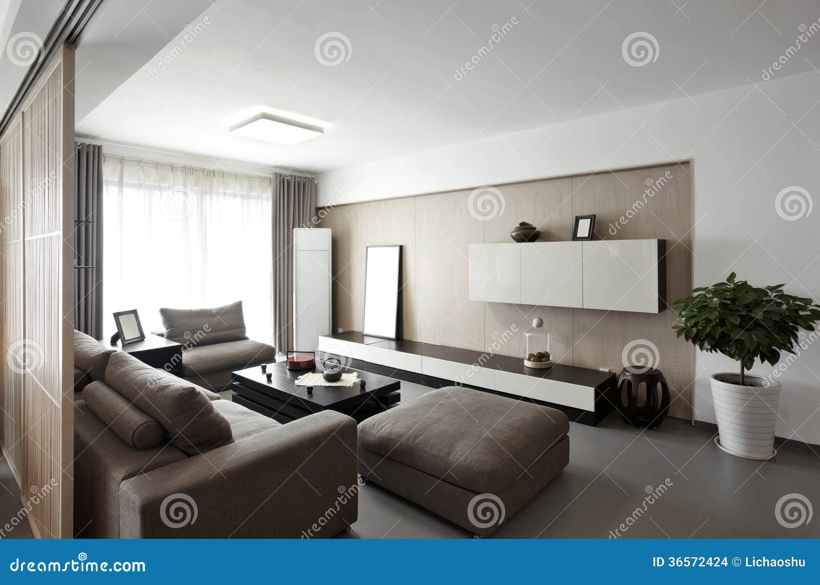 Elegant and Comfortable Home Interior Stock Photo - Image of lifestyle ...