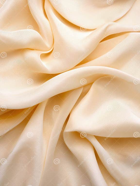 Elegant Cream Colored Fabric Texture Stock Illustration - Illustration ...