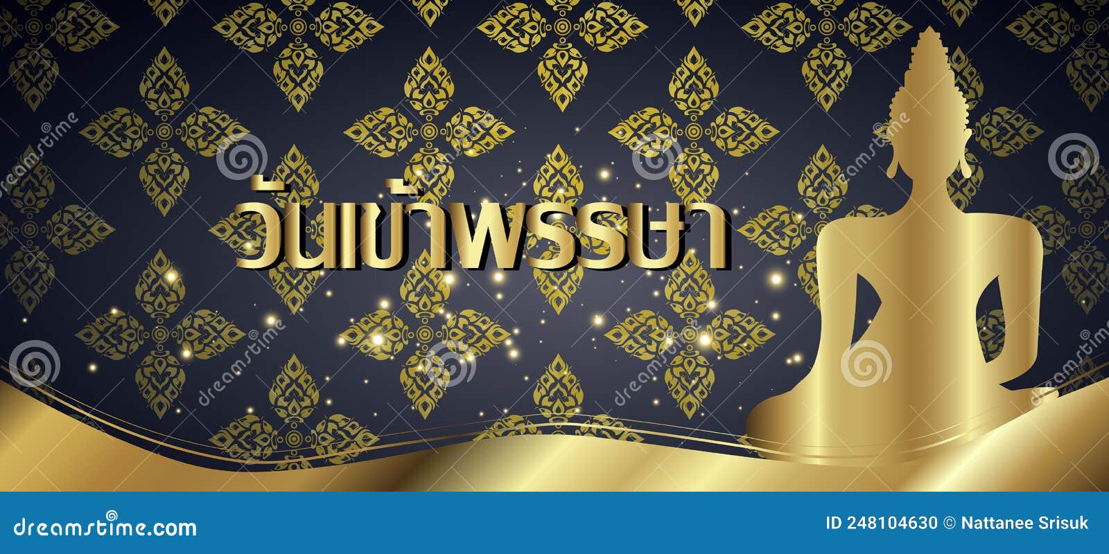 Elegant Creative Thai Pattern - Vector Modern Idea and Concept Think Creativity- Illustration ...