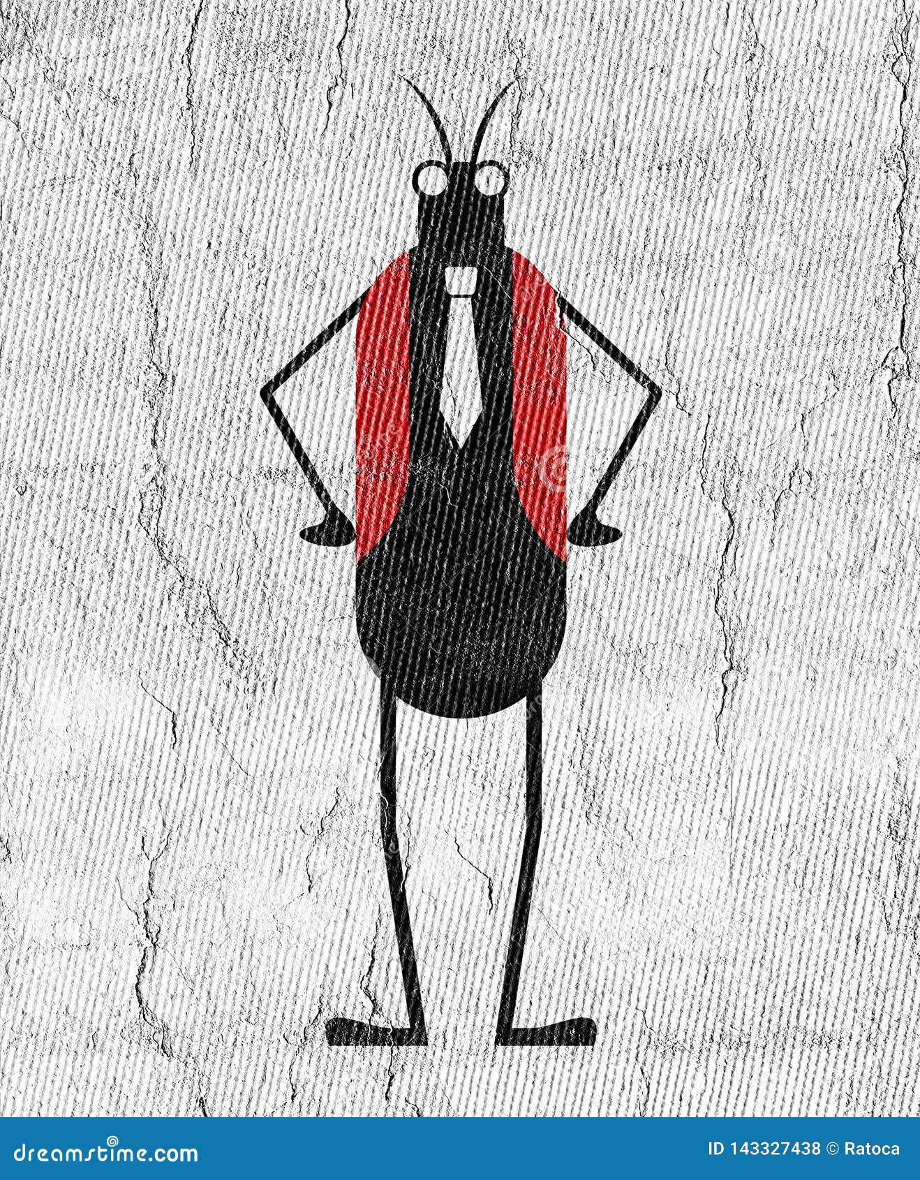 Elegant cricket insect stock illustration. Illustration of summer ...