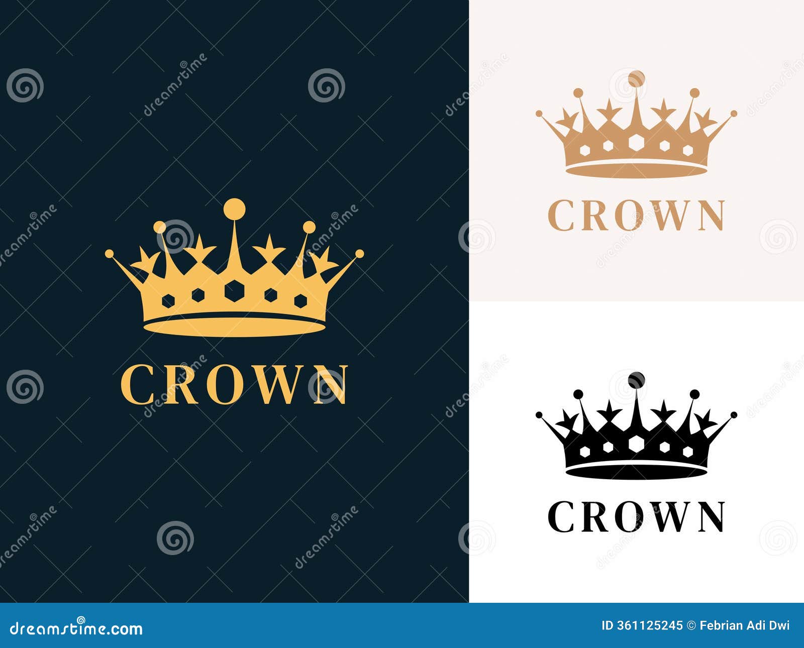 Elegant War Crown For Ceremonial Use Vector Illustration ...