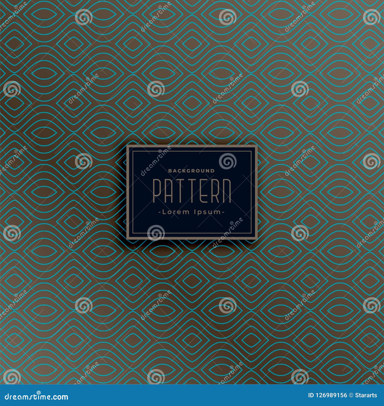 Elegant Dark Pattern Made with Lines Stock Vector - Illustration of ...