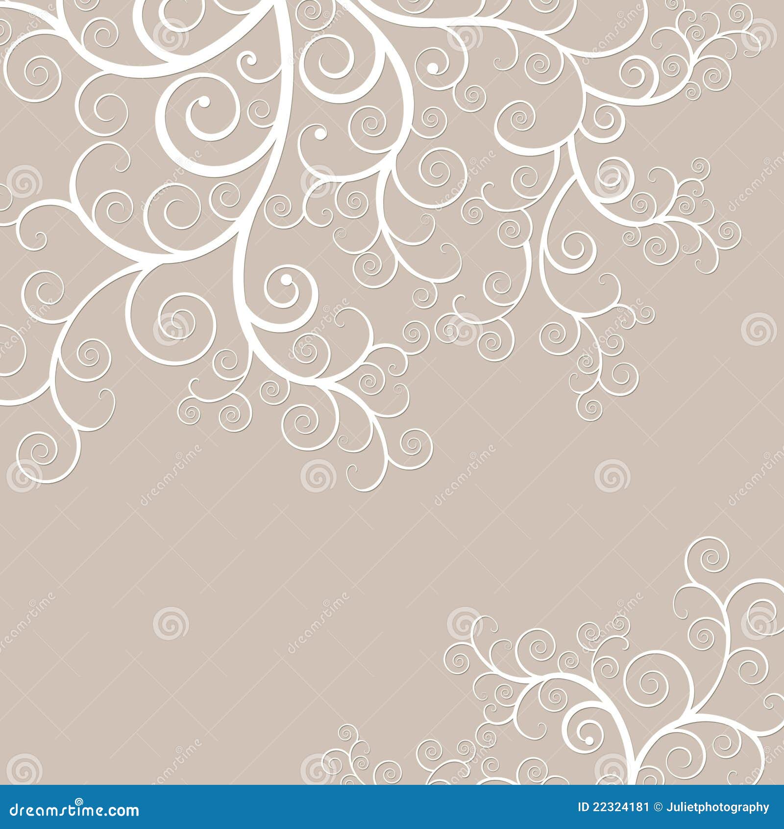 Elegant And Delicate Beige Background Stock Illustration - Image: 22324181