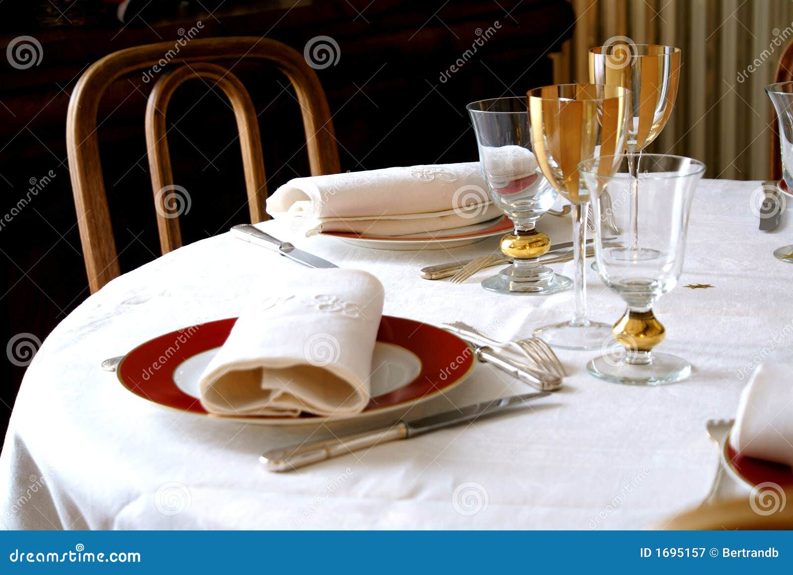 Elegant dinner stock image. Image of forks, fork, dining - 1695157