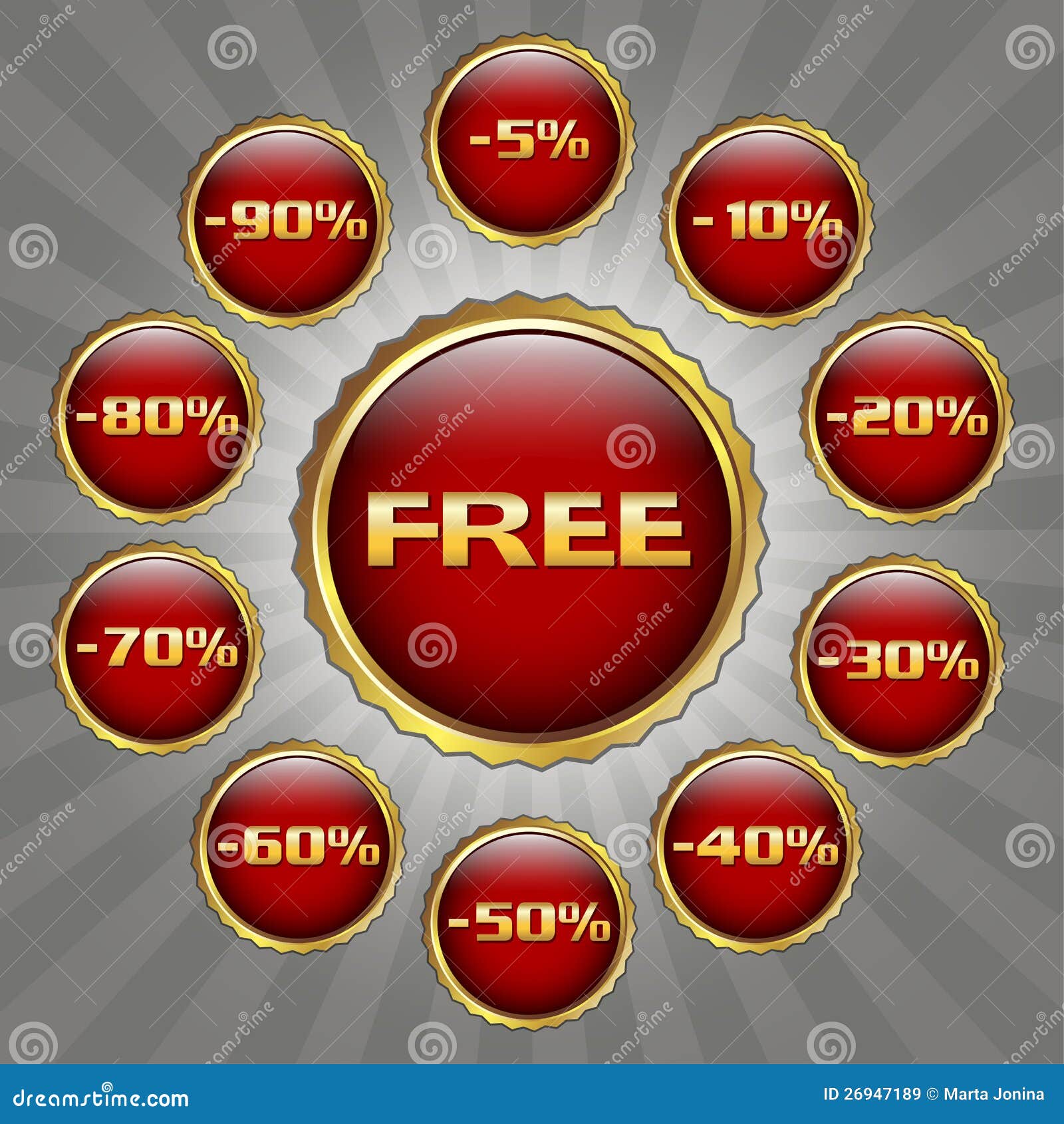 Elegant discount stickers stock vector. Illustration of collection ...