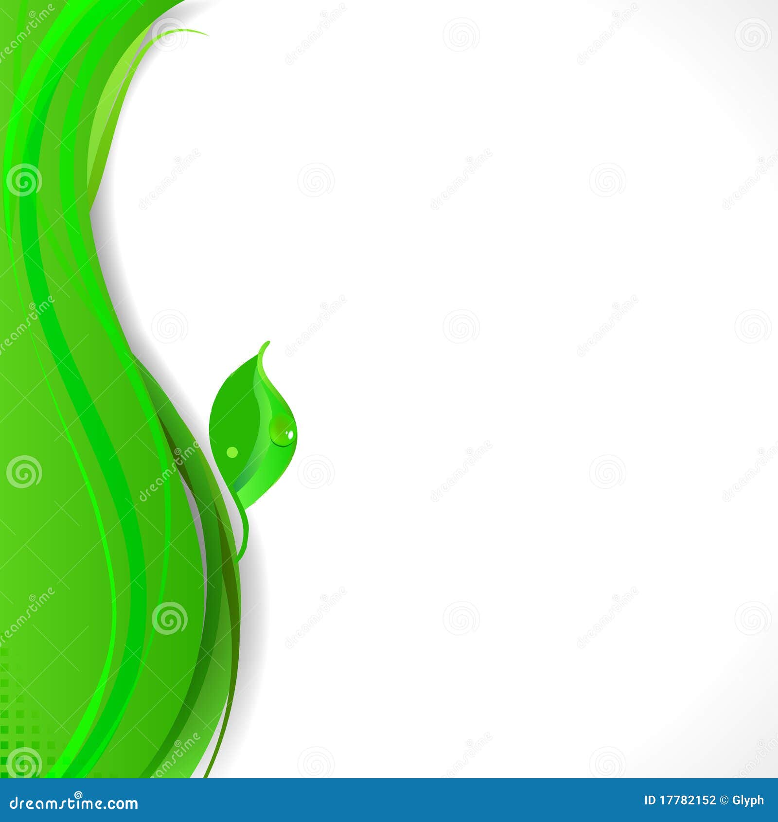 Elegant Eco Abstract Business Background Stock Vector - Illustration of ...