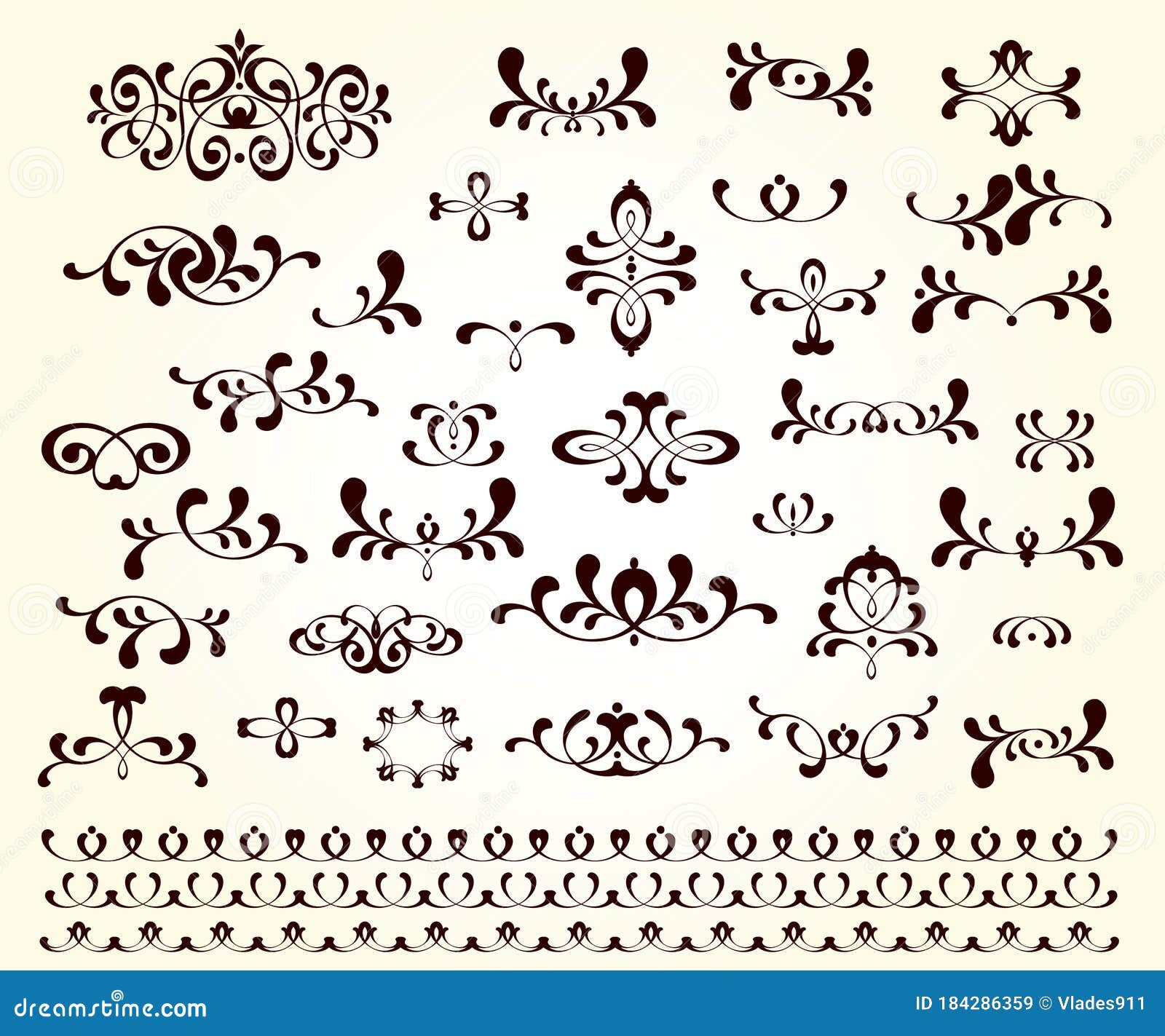 Elegant Elements of Design.Vector Illustration Stock Vector ...