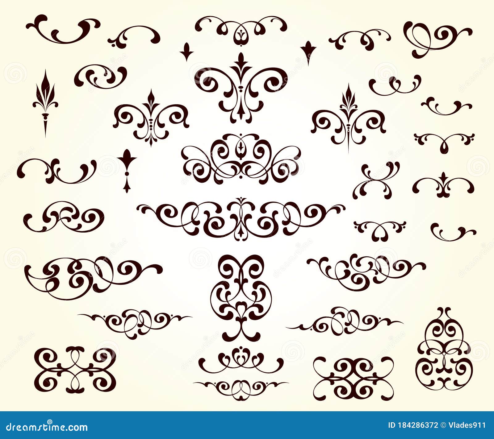 Elegant Elements of Design.Vector Illustration Stock Vector ...