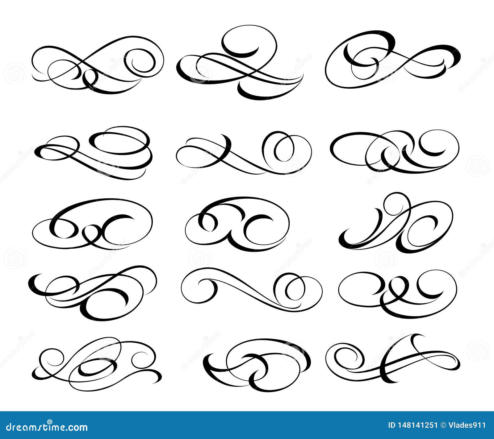 Elegant Elements of Design.Vector Illustration Stock Vector ...