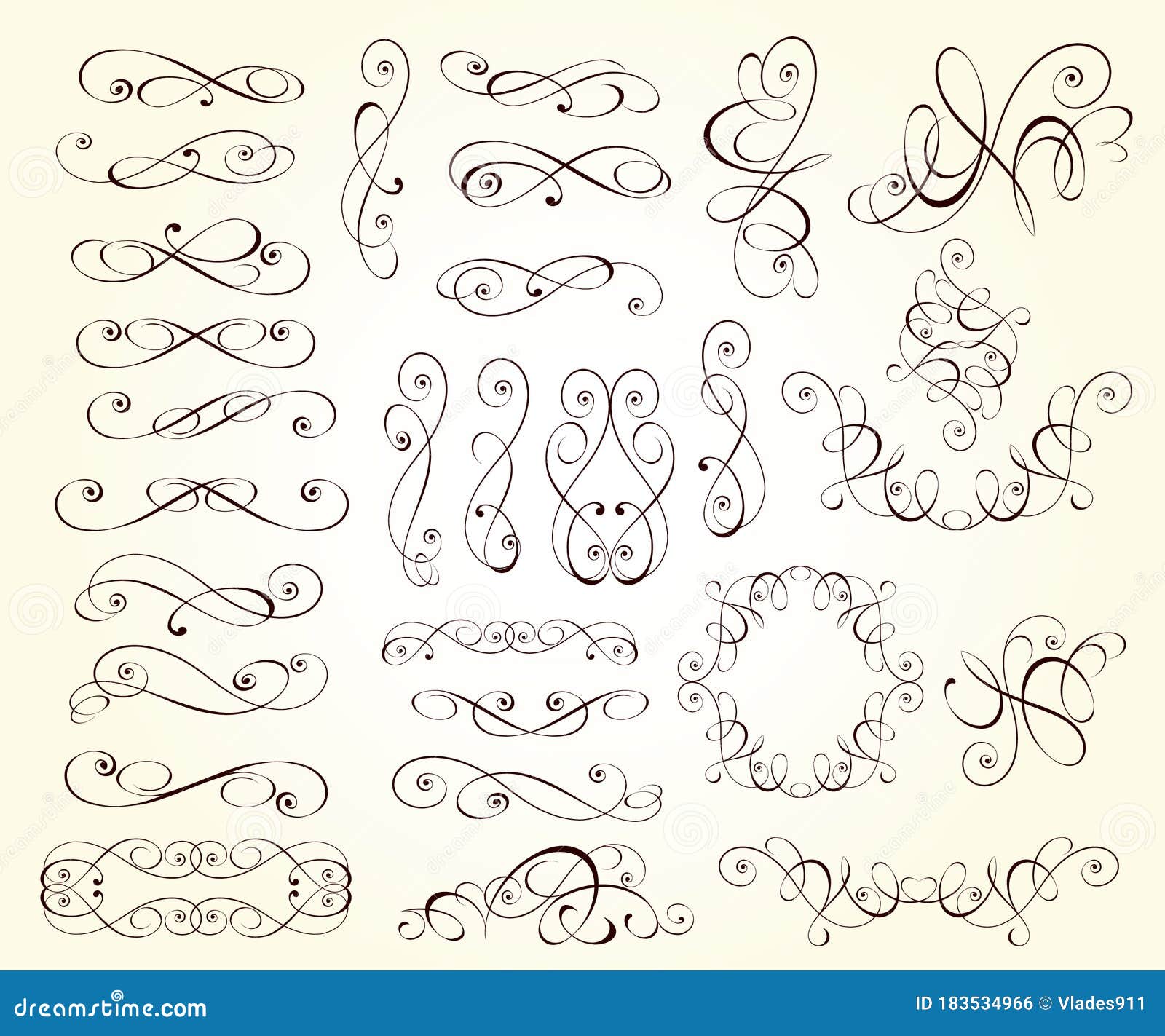 Elegant Elements of Design.Vector Illustration Stock Vector ...