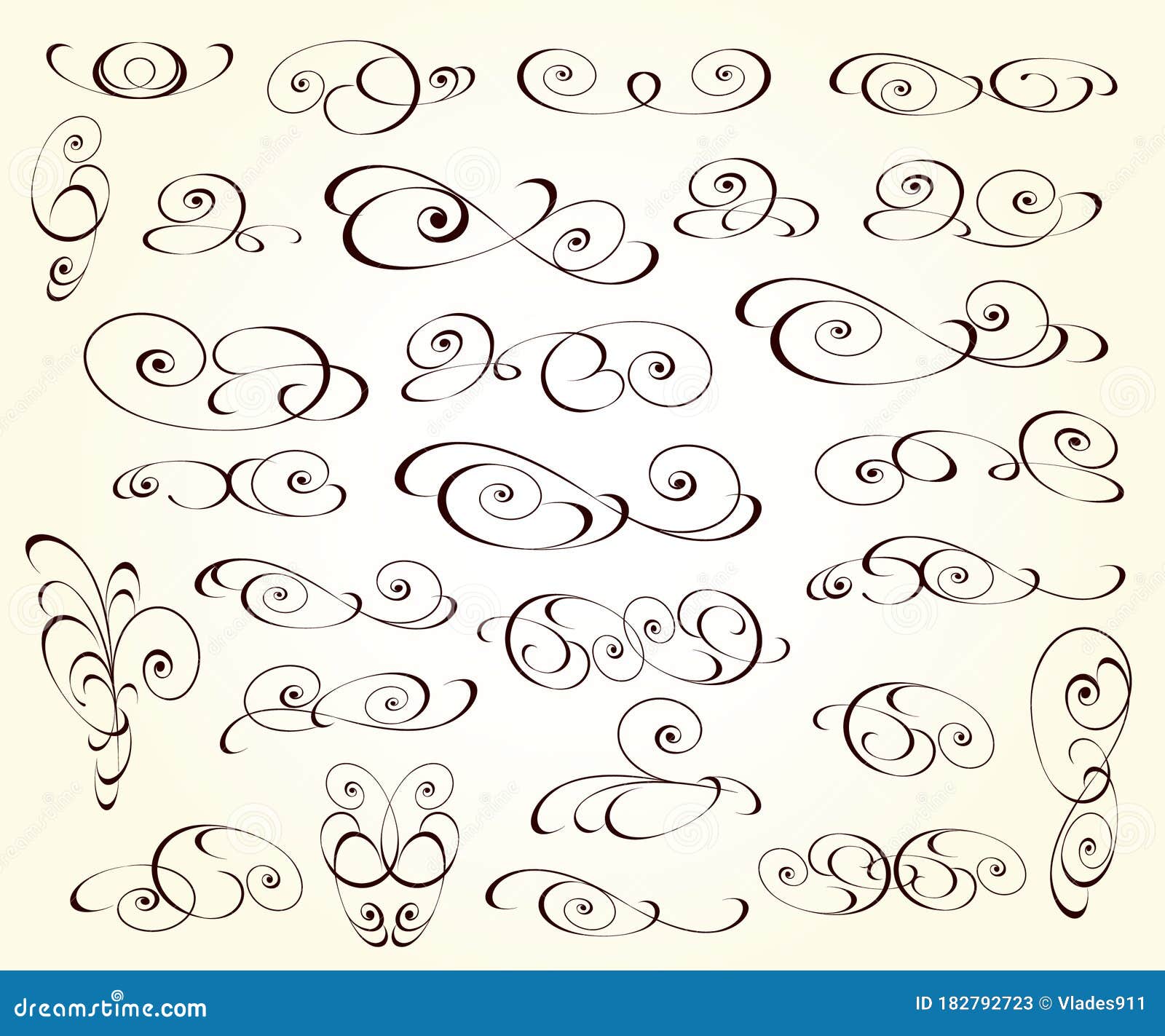 Elegant Elements of Design.for Your Projects.Vector Illustration Stock ...