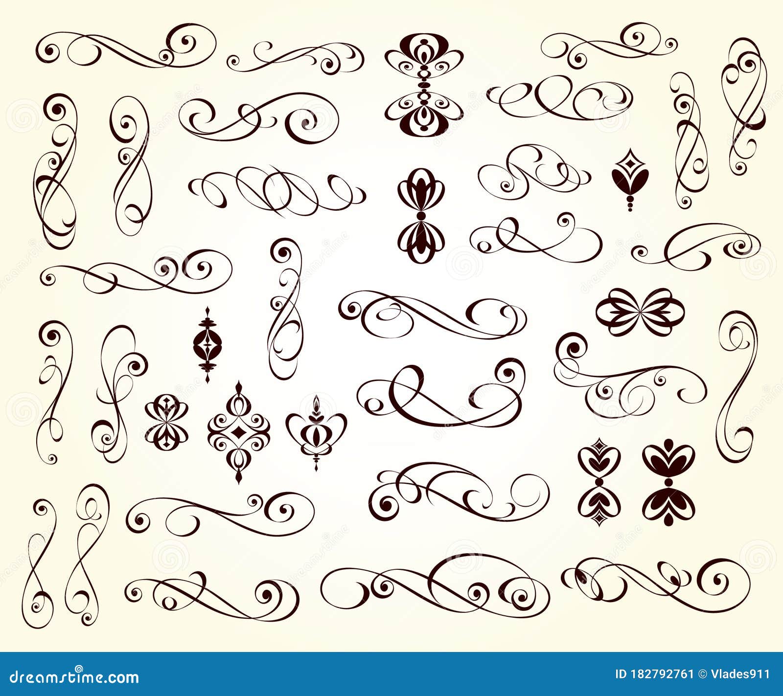 Elegant Elements of Design.for Your Projects.Vector Illustration Stock ...