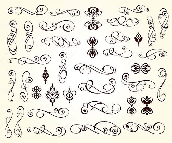 Elegant Elements of Design.for Your Projects.Vector Illustration Stock ...