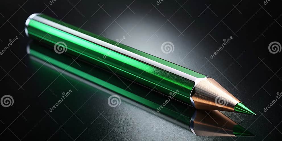 Elegant Emerald Green Digit Two a Striking Visual Representation of ...