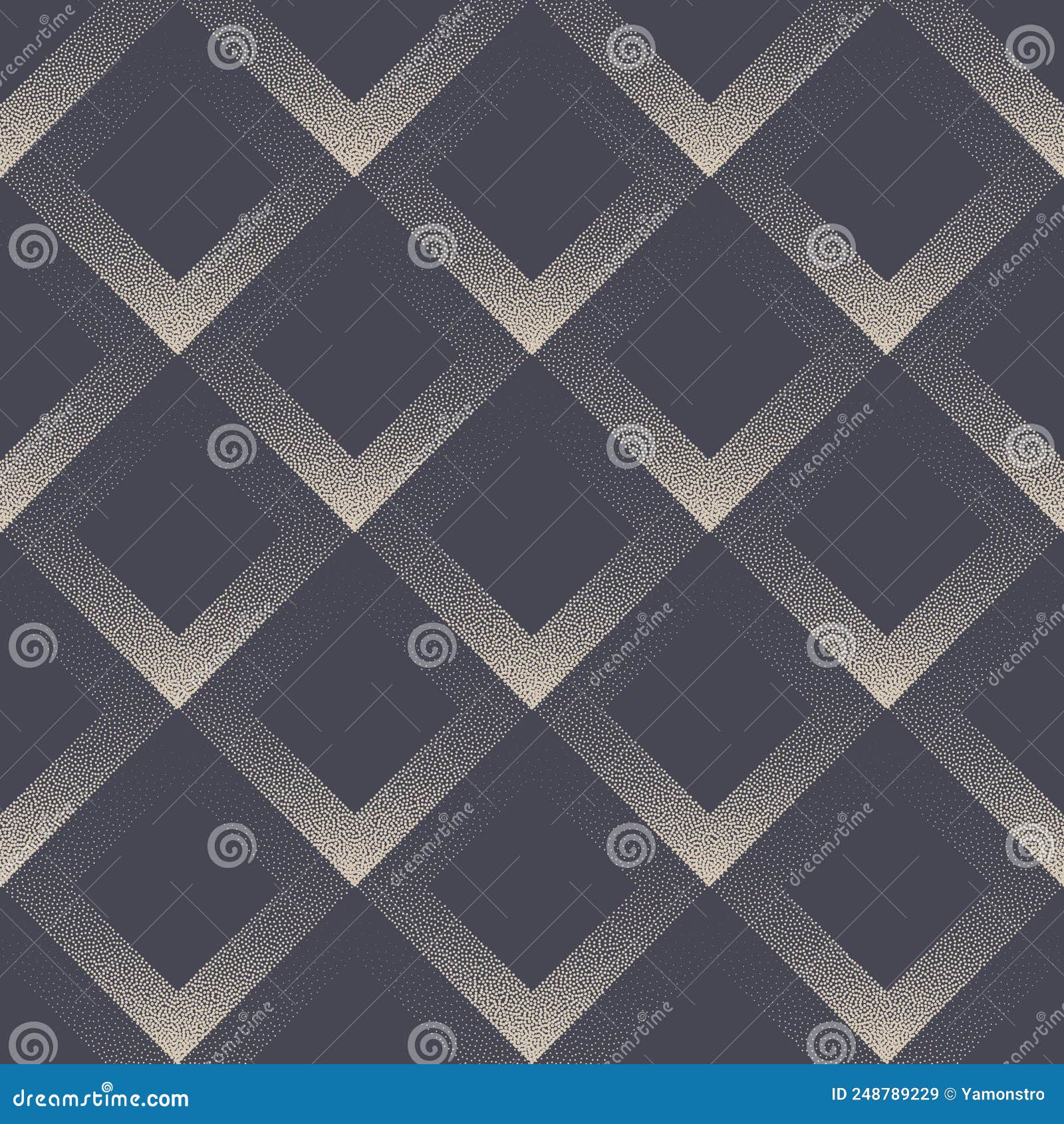 Elegant Fancy Geometric Seamless Pattern Vector Vintage Abstract ...