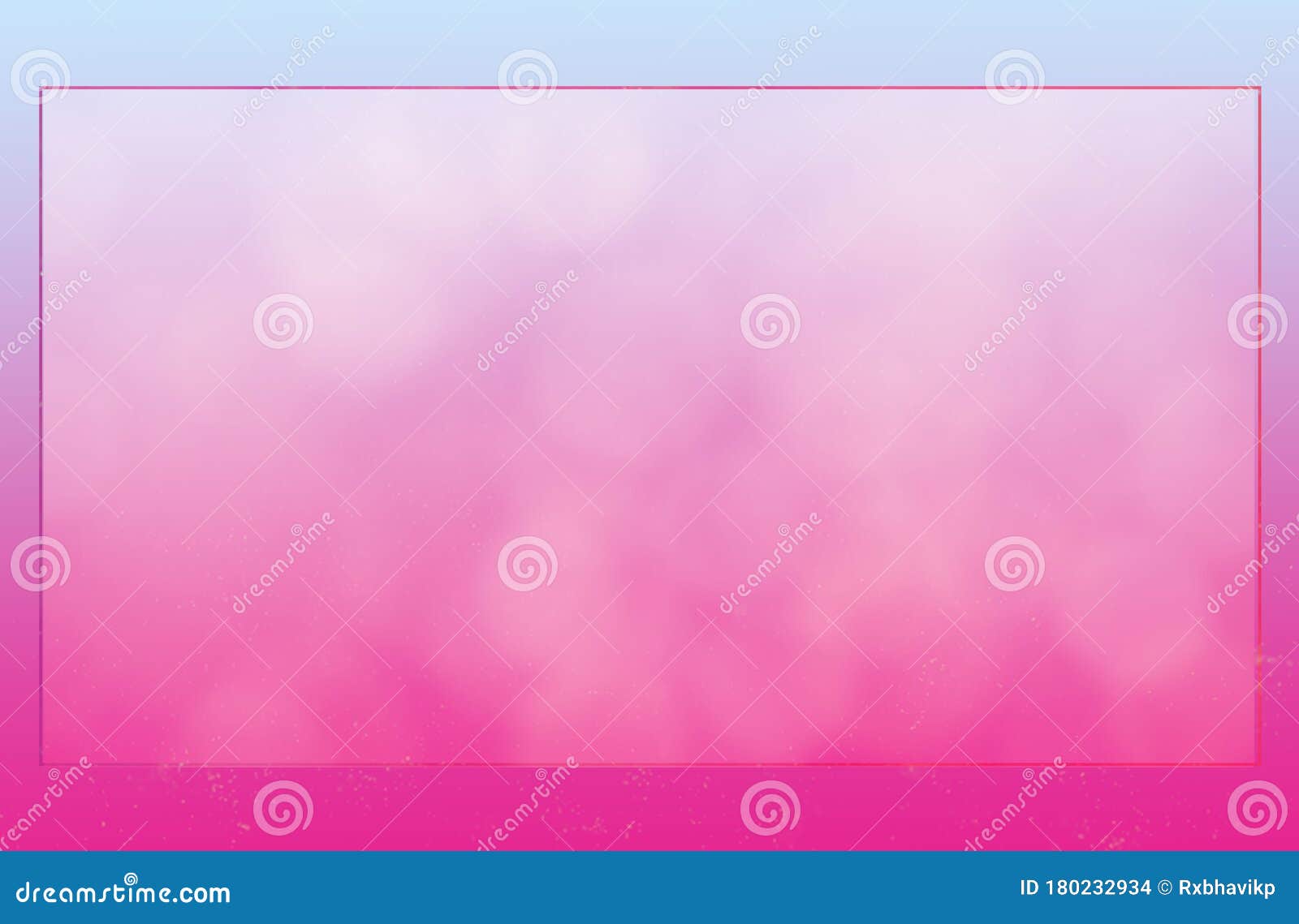 Elegant Festive Abstract Blurry Bokeh Background with Rectangular Empty ...