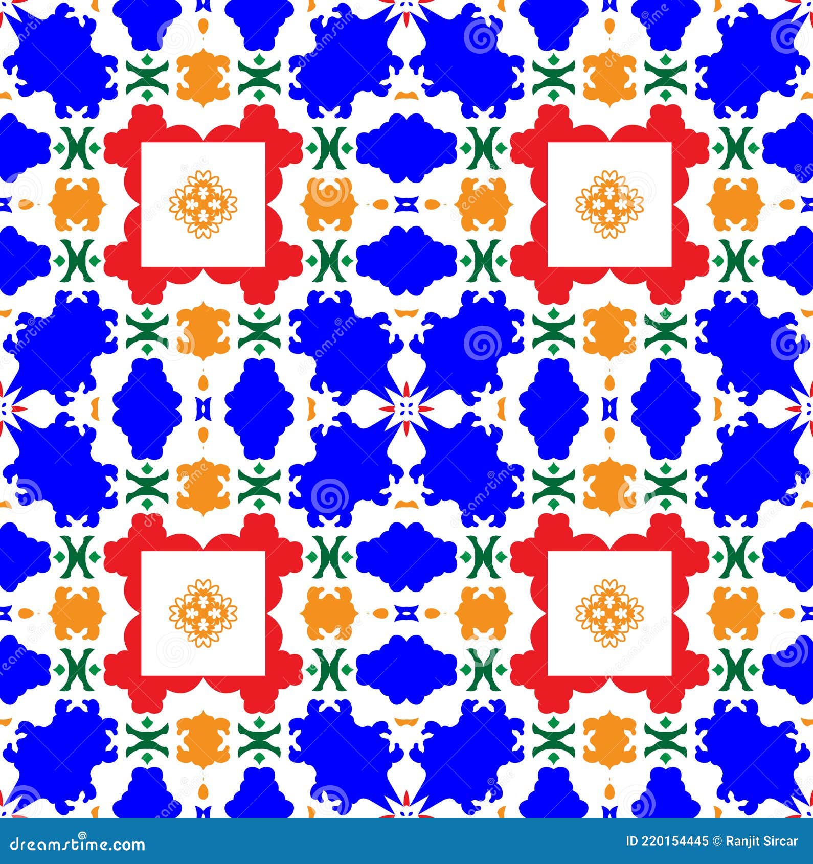 Abstract Floral Nice Pattern Type Textile Design 5 Stock Vector ...