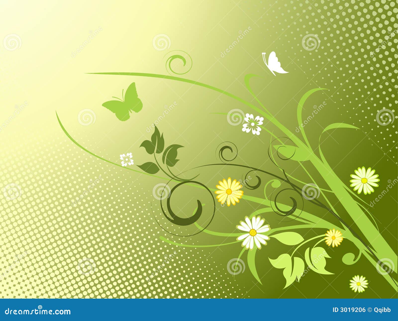 Elegant flowers background stock vector. Illustration of beauty - 3019206