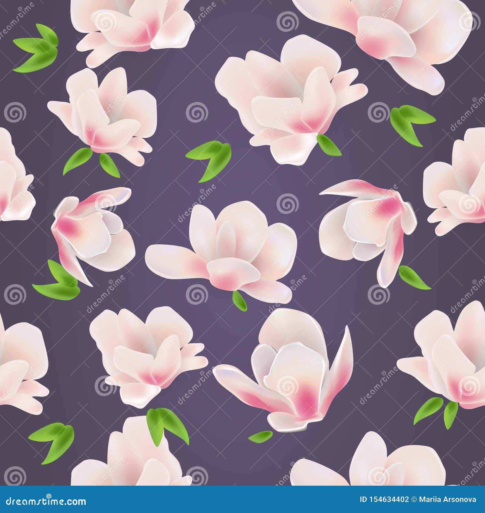 Elegant Flowers Pattern for Your Design. Vector Illustration Stock ...