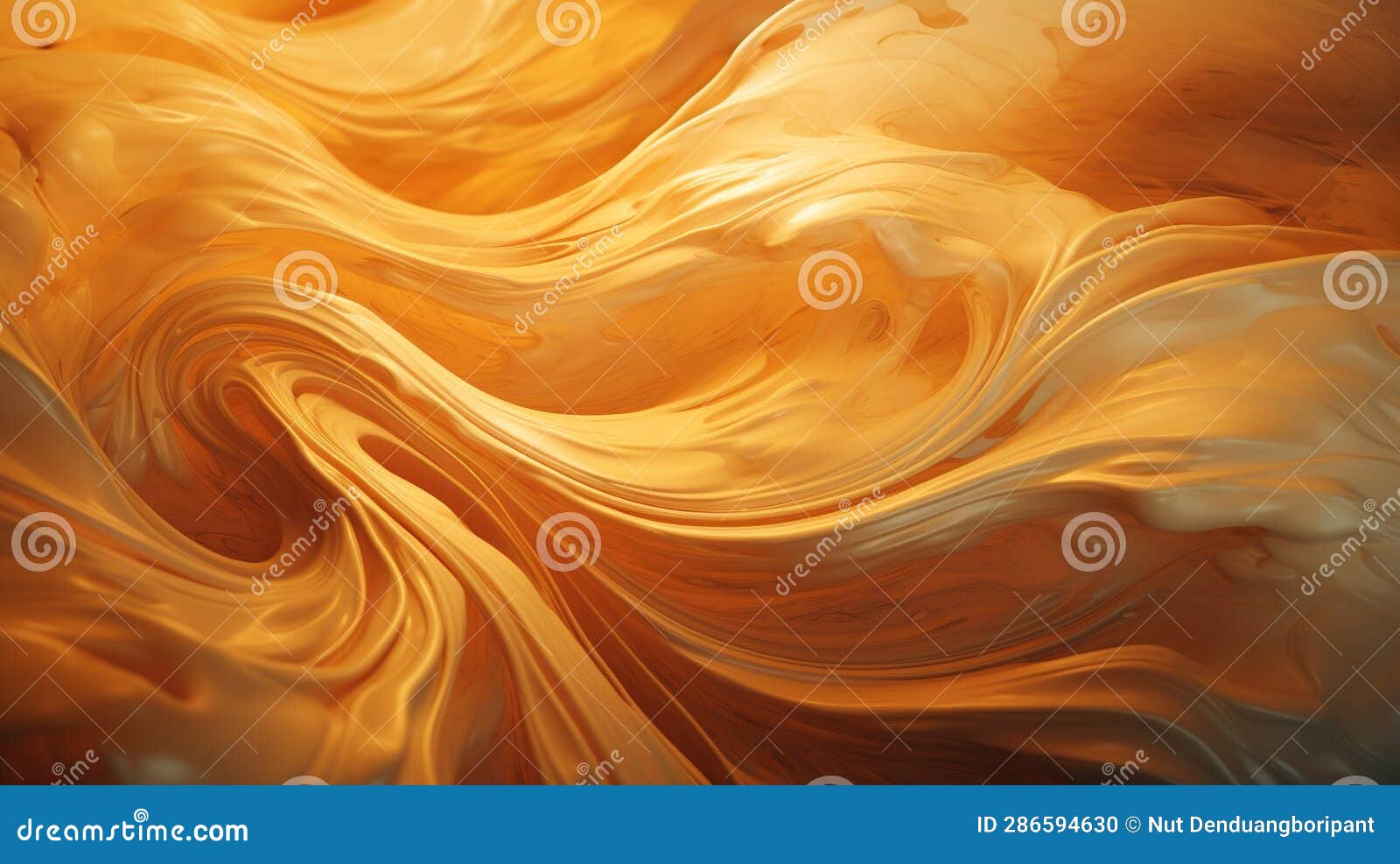 Elegant Fluid Dynamics: Graceful Merging of Liquid Elements Stock ...
