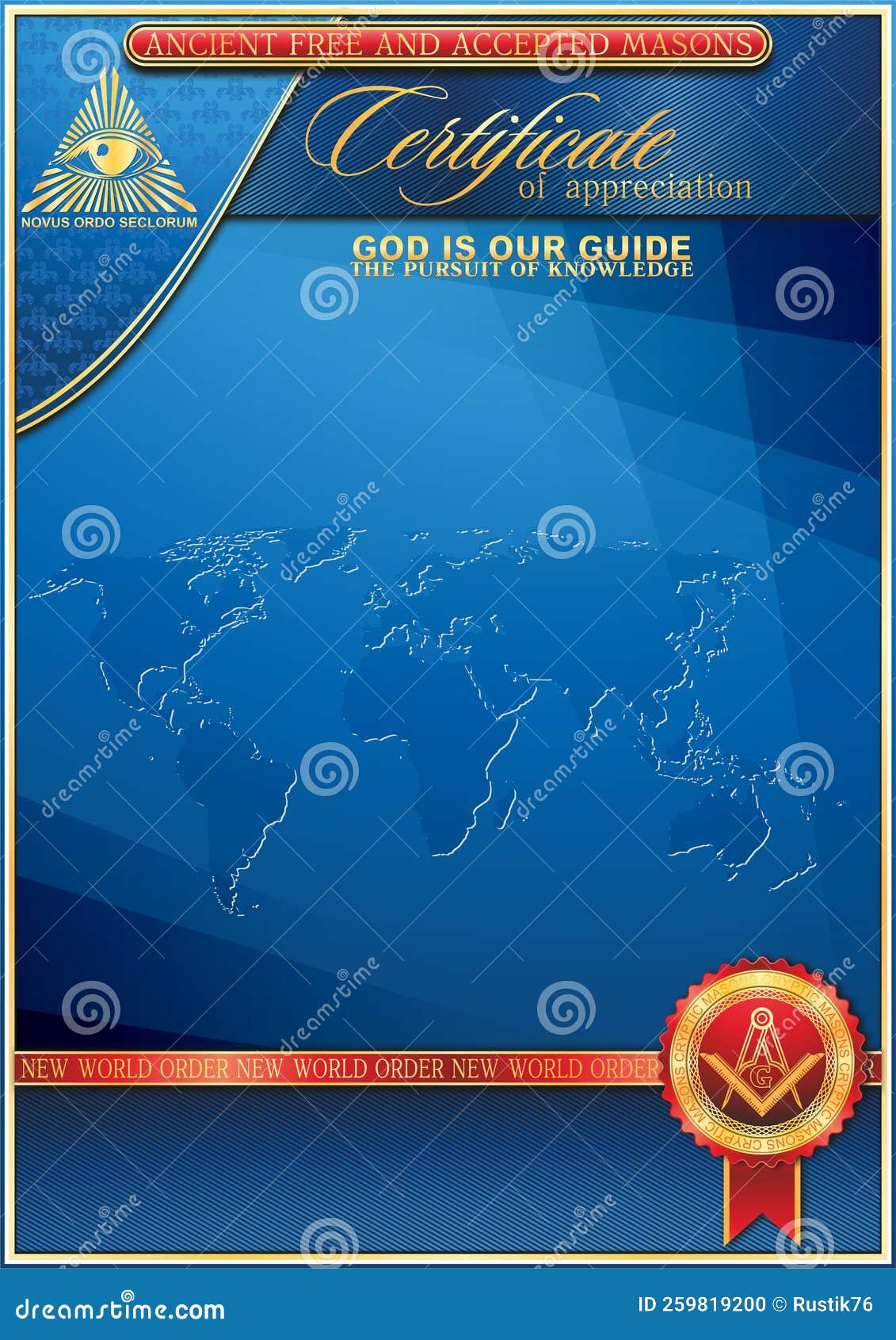 An Elegant Vertical Form for Creating Certificates with Masonic Symbols ...