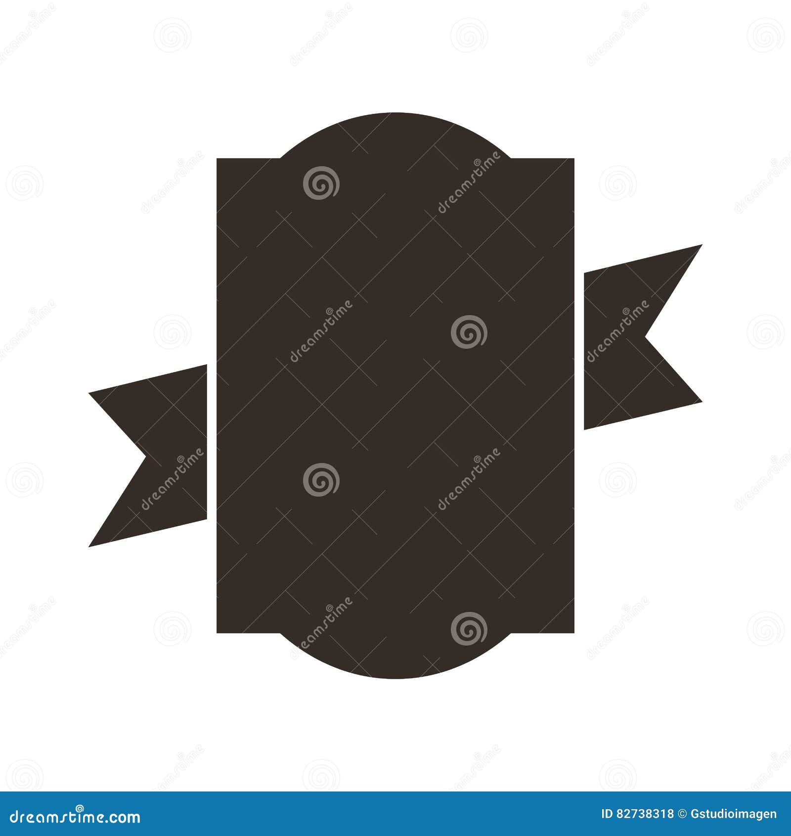 Elegant frame style icon stock illustration. Illustration of border ...